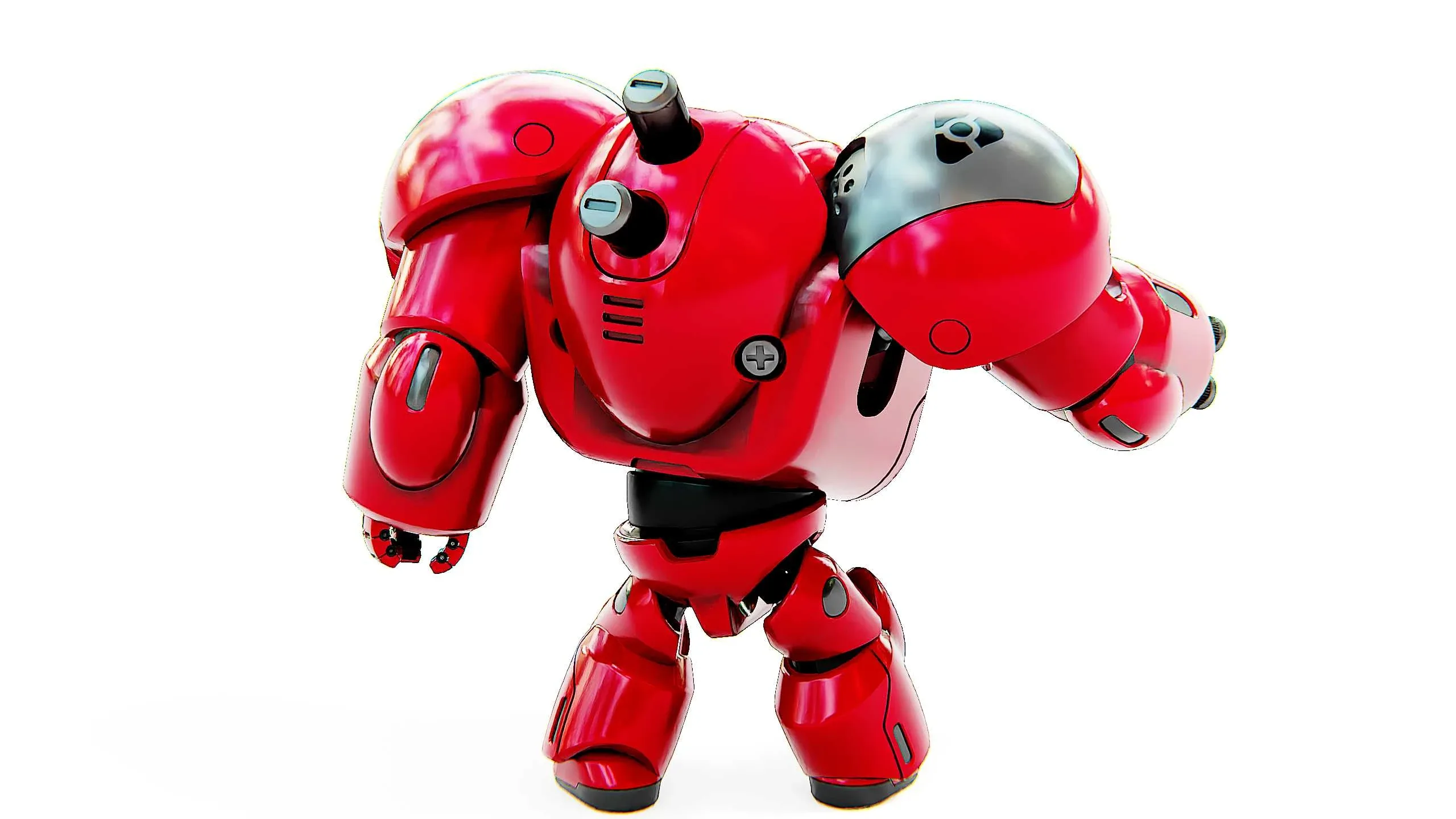 TOY BOT GROOMY Auto-Rig Pro Rigged - FlippedNormals