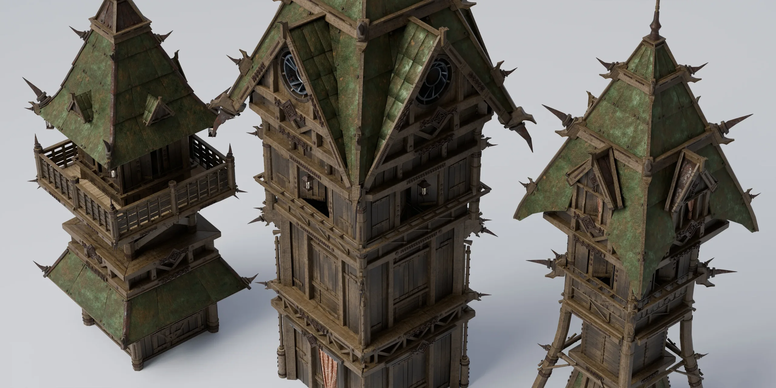 Outpost - Medieval Military Buildings - FlippedNormals