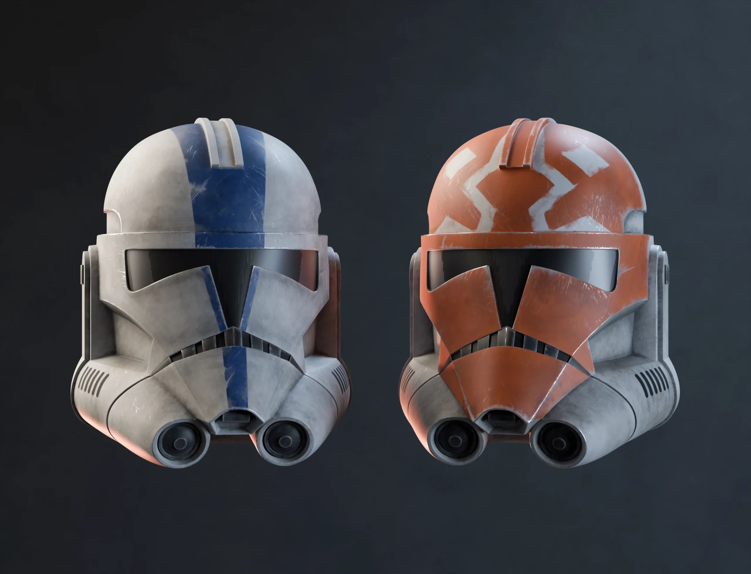 Phase II Clone Helmet (Clone Wars) - FlippedNormals