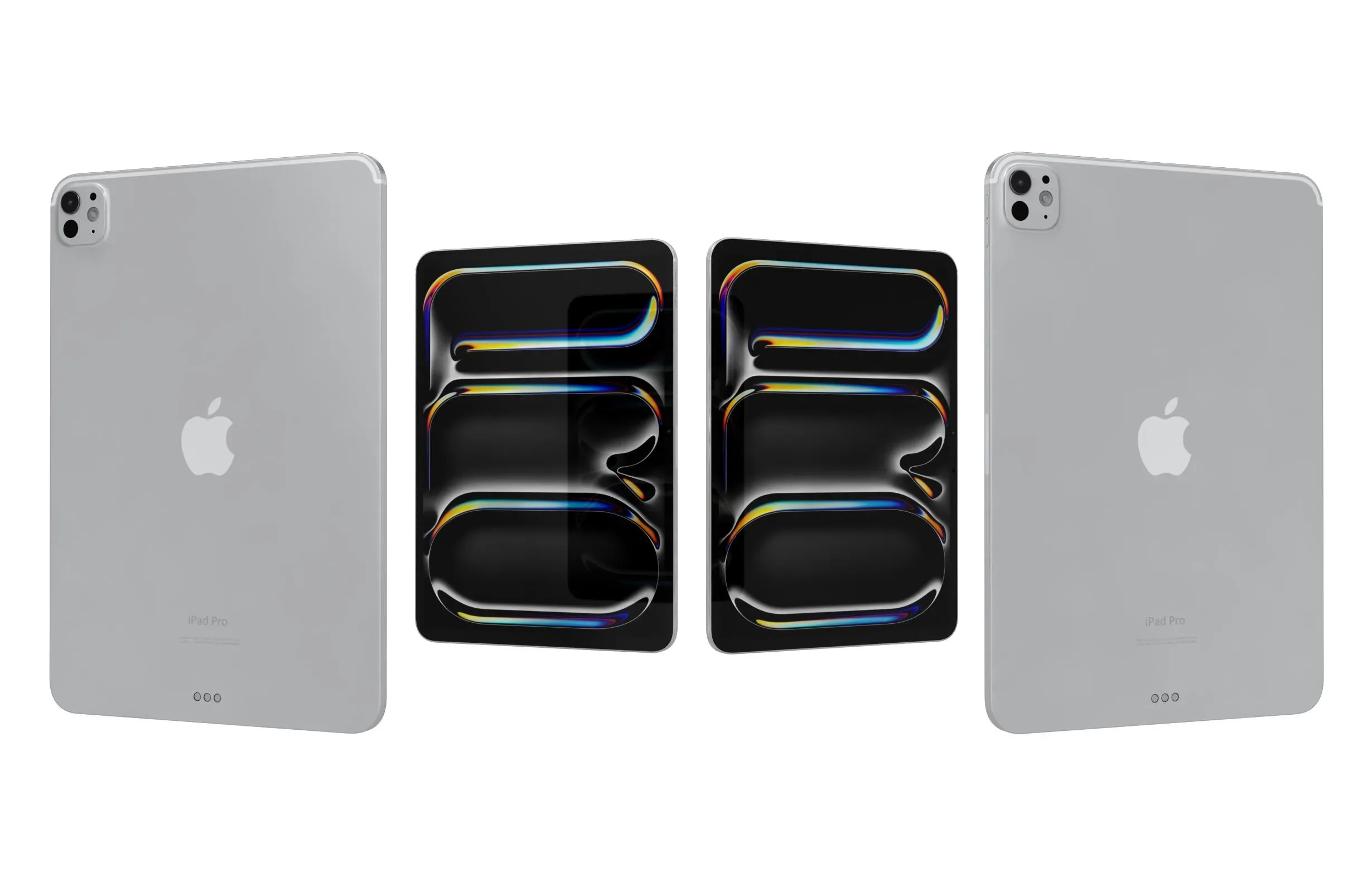 Apple iPad Pro 11 Silver - FlippedNormals