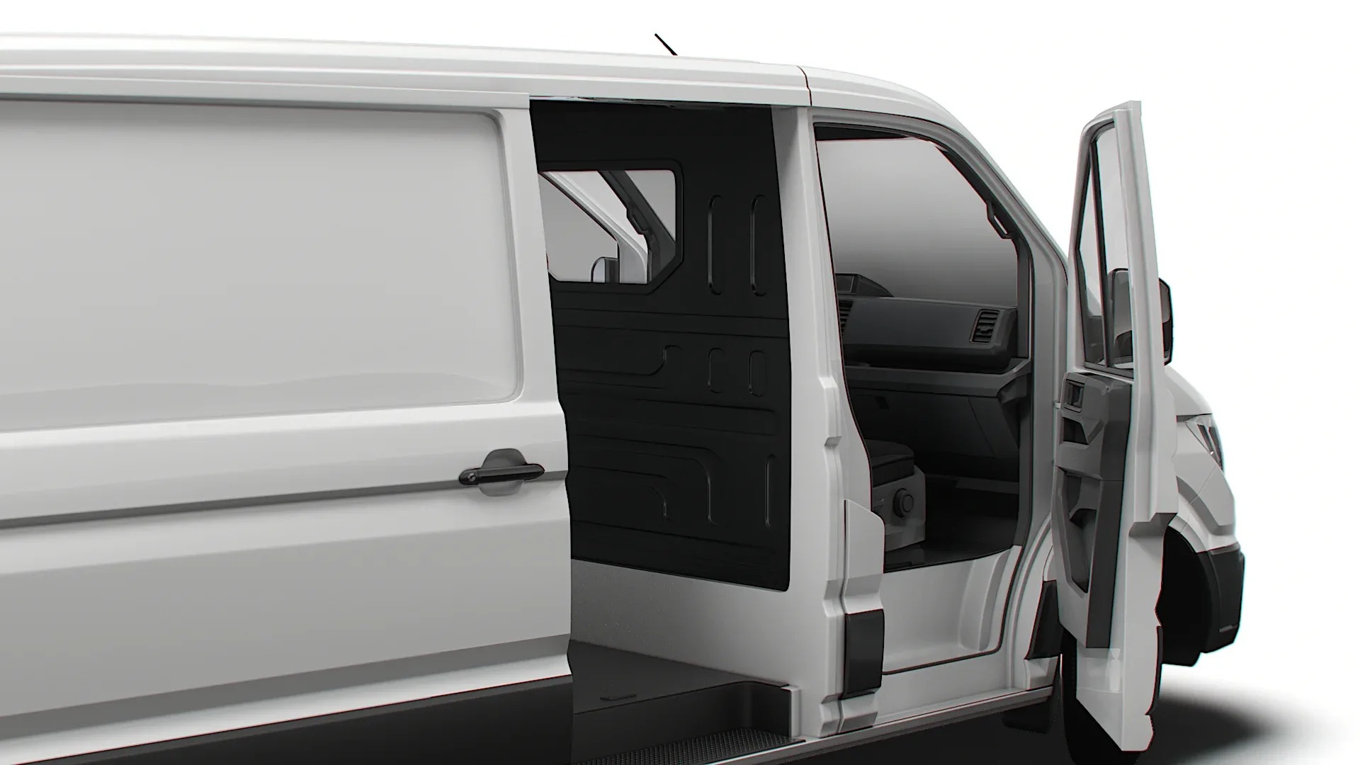 MAN TGE Panel Van L2H1 HQ Interior - FlippedNormals