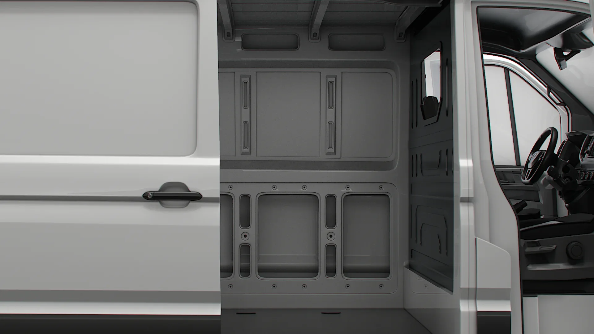 MAN TGE Panel Van L2H1 HQ Interior - FlippedNormals