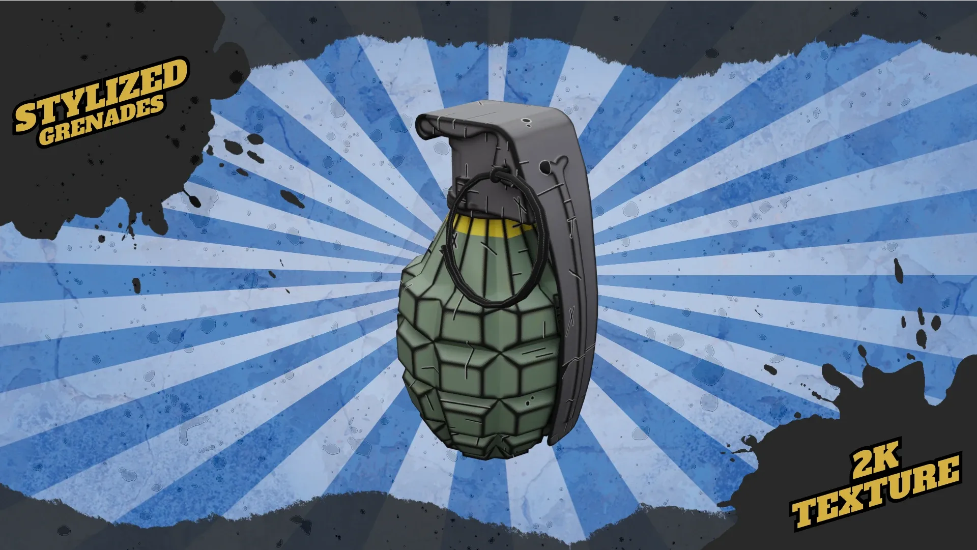 Stylized Grenades - FlippedNormals