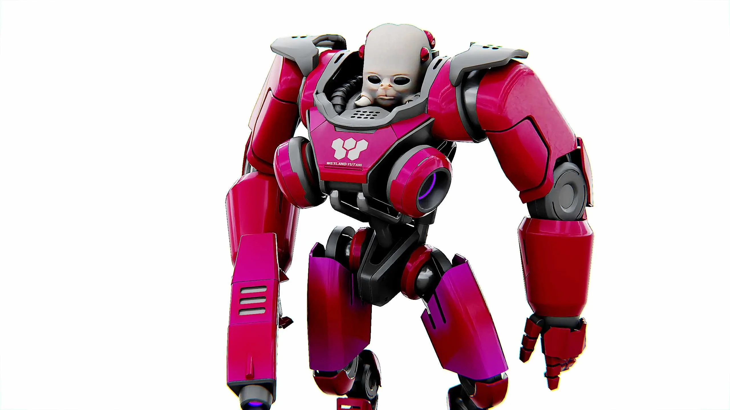 CYBORG ALIEN X-50 Auto-Rig Pro - FlippedNormals