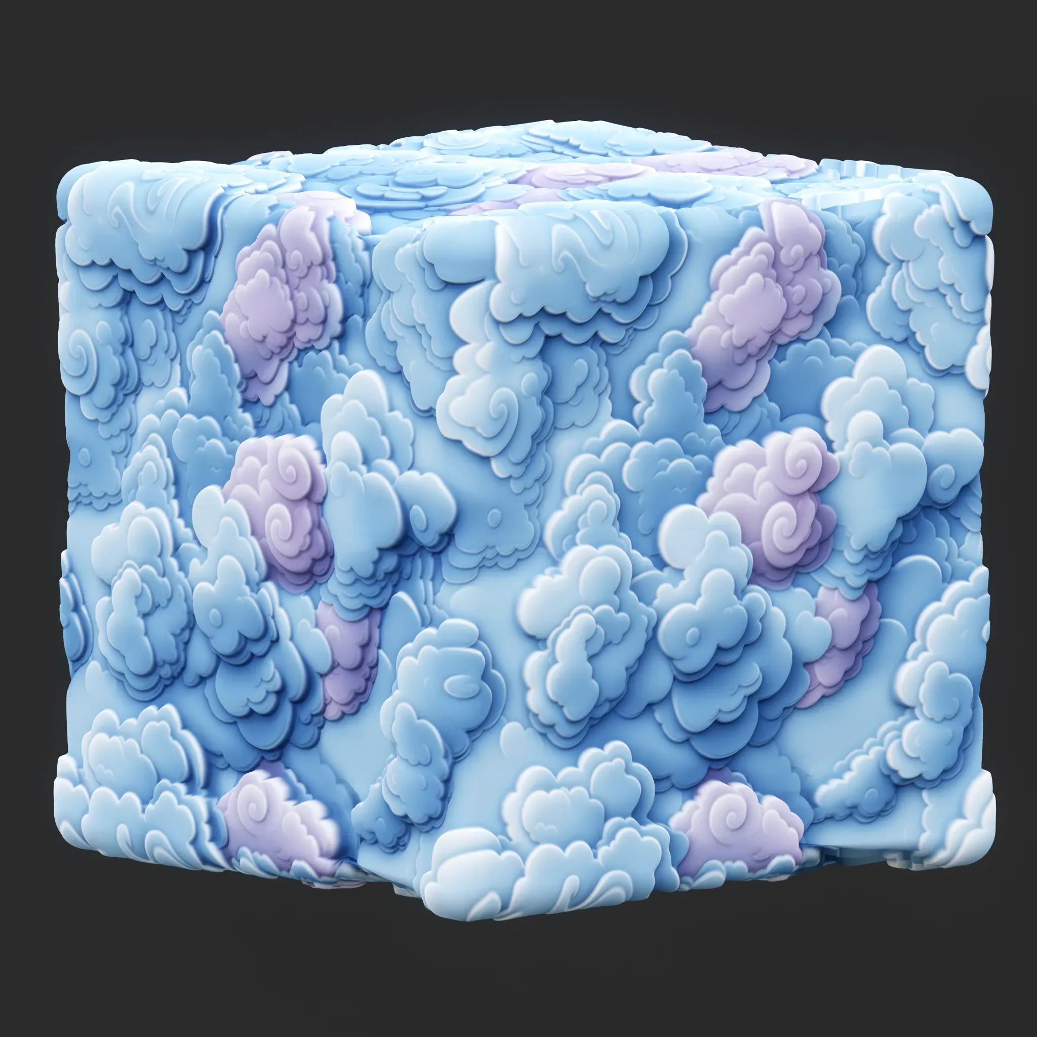 Stylized Clouds Seamless Texture - FlippedNormals