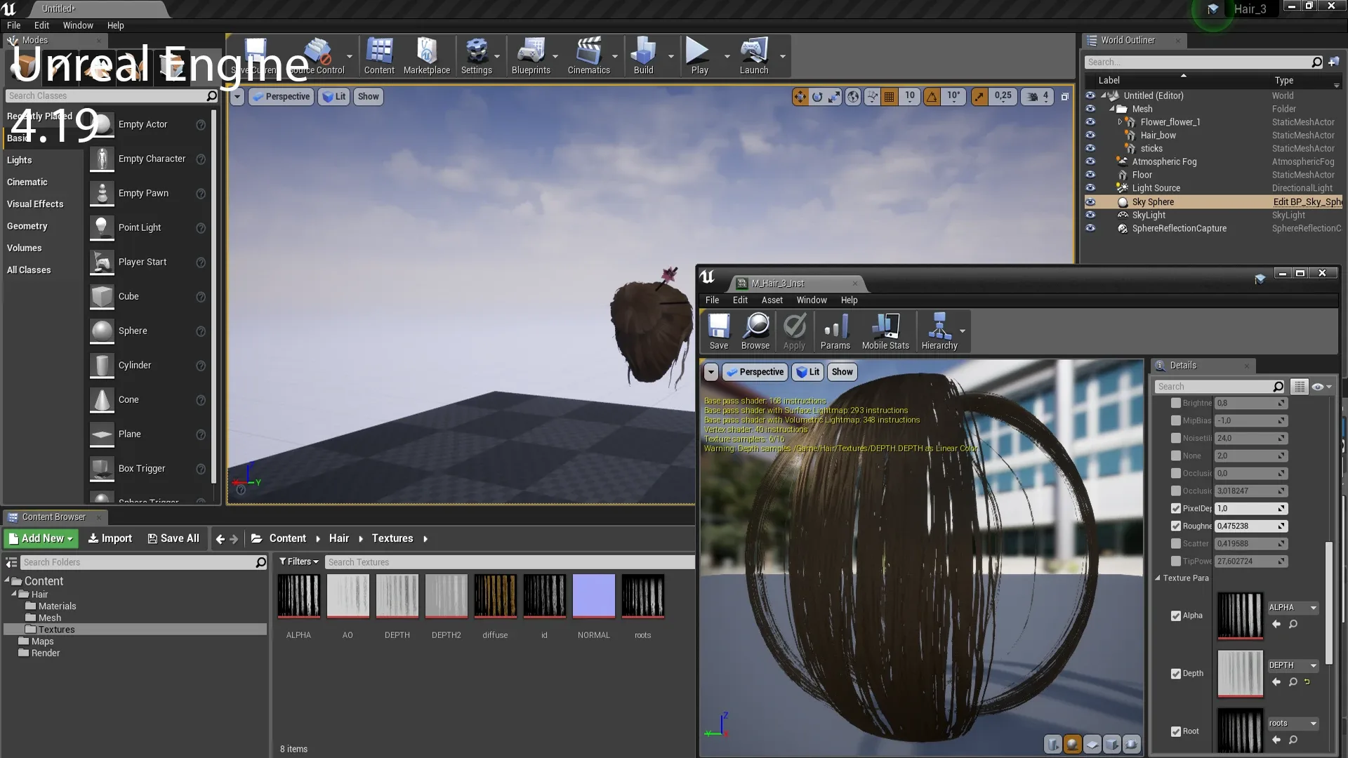 Game Bun Hairstyle Real-Time EU4 - FlippedNormals