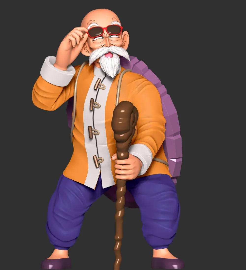 Master Roshi - Dragon Ball - FlippedNormals