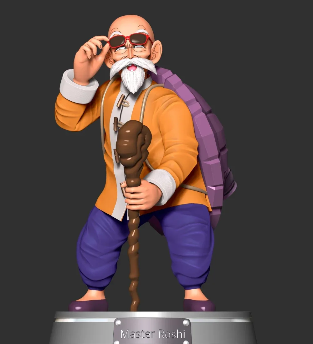 Master Roshi - Dragon Ball - FlippedNormals