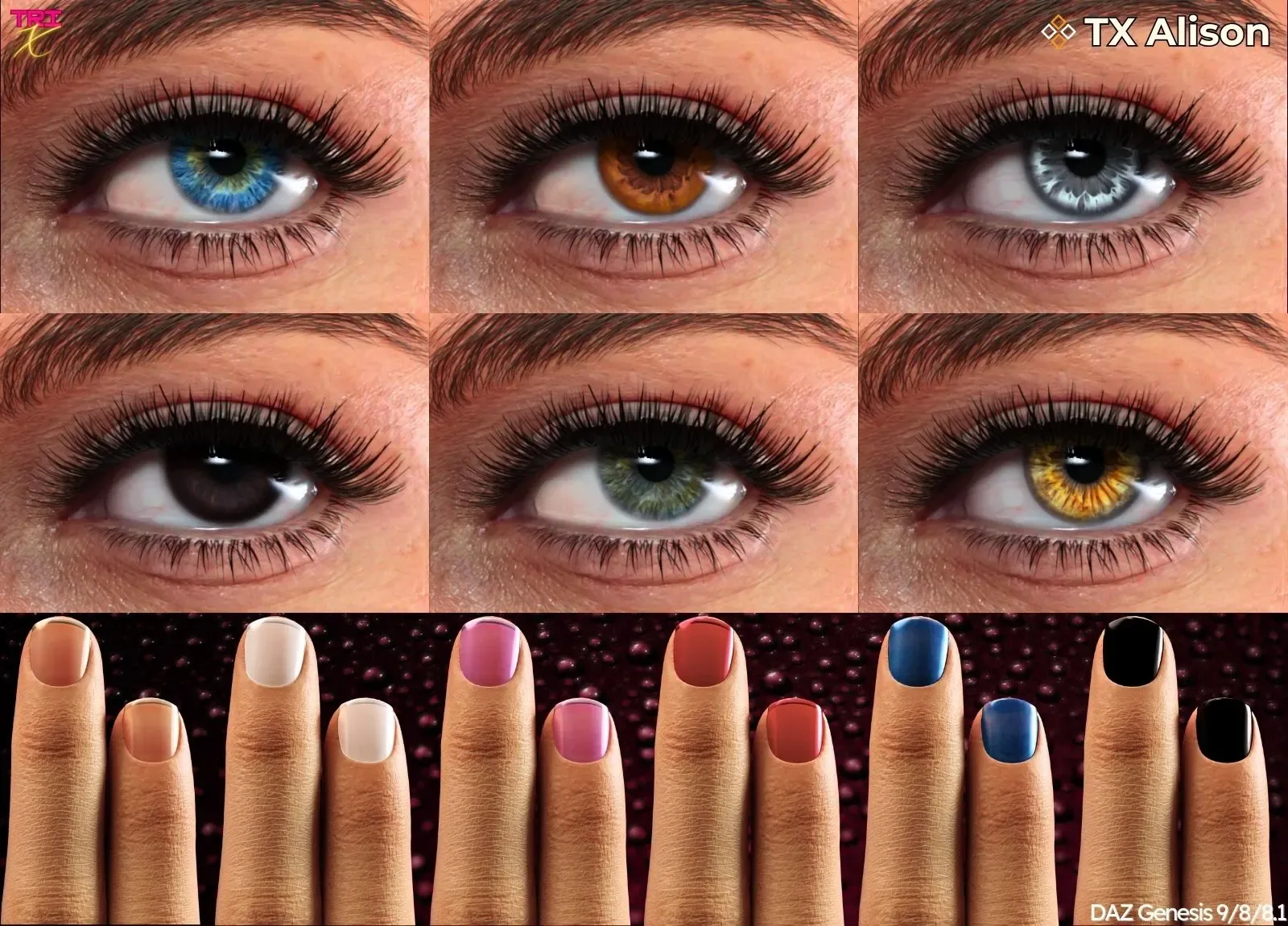 TX Alison Premium Pack for G9 G8 - FlippedNormals