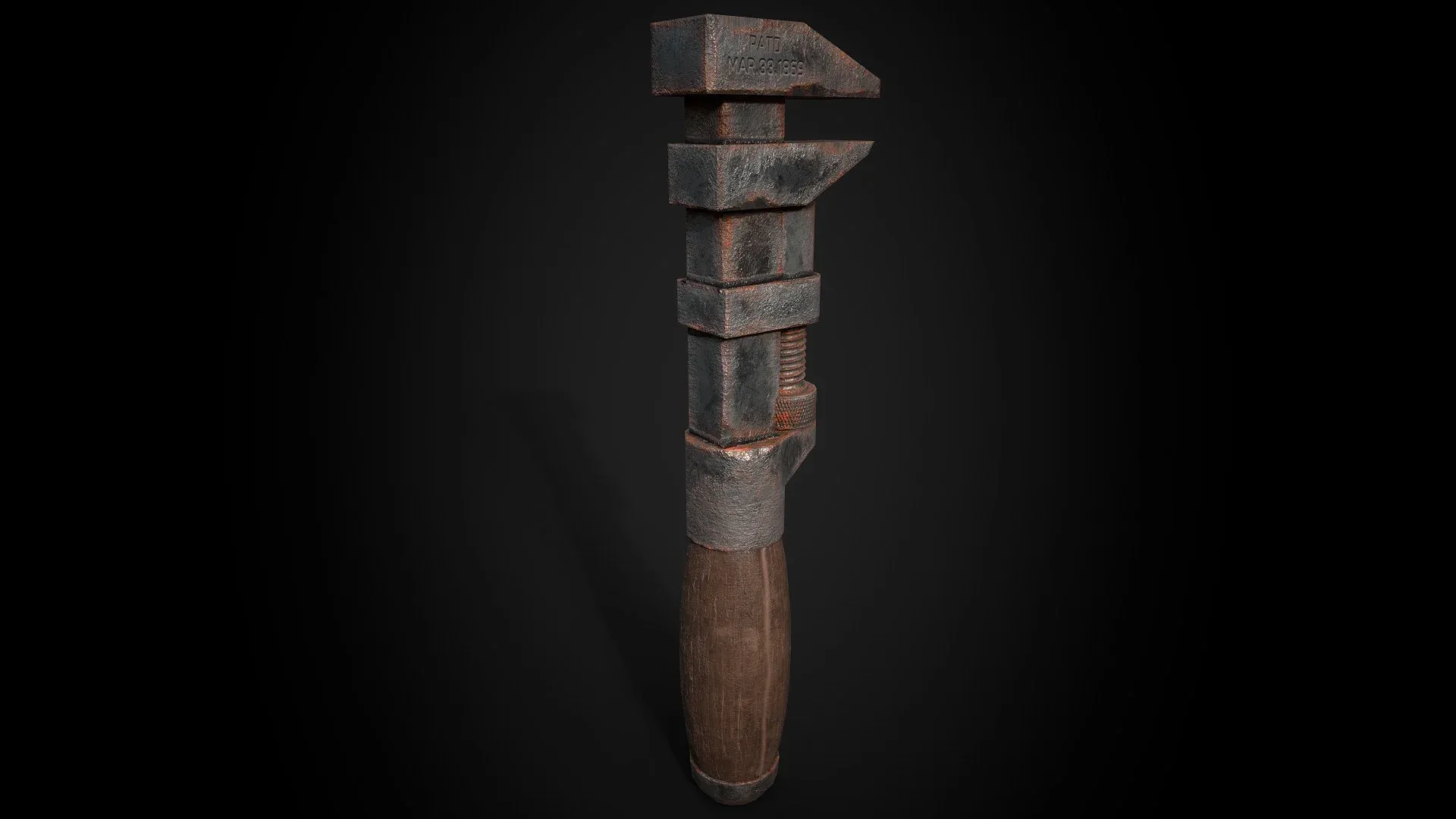 Antique Wrench - Prop Breakdown - FlippedNormals