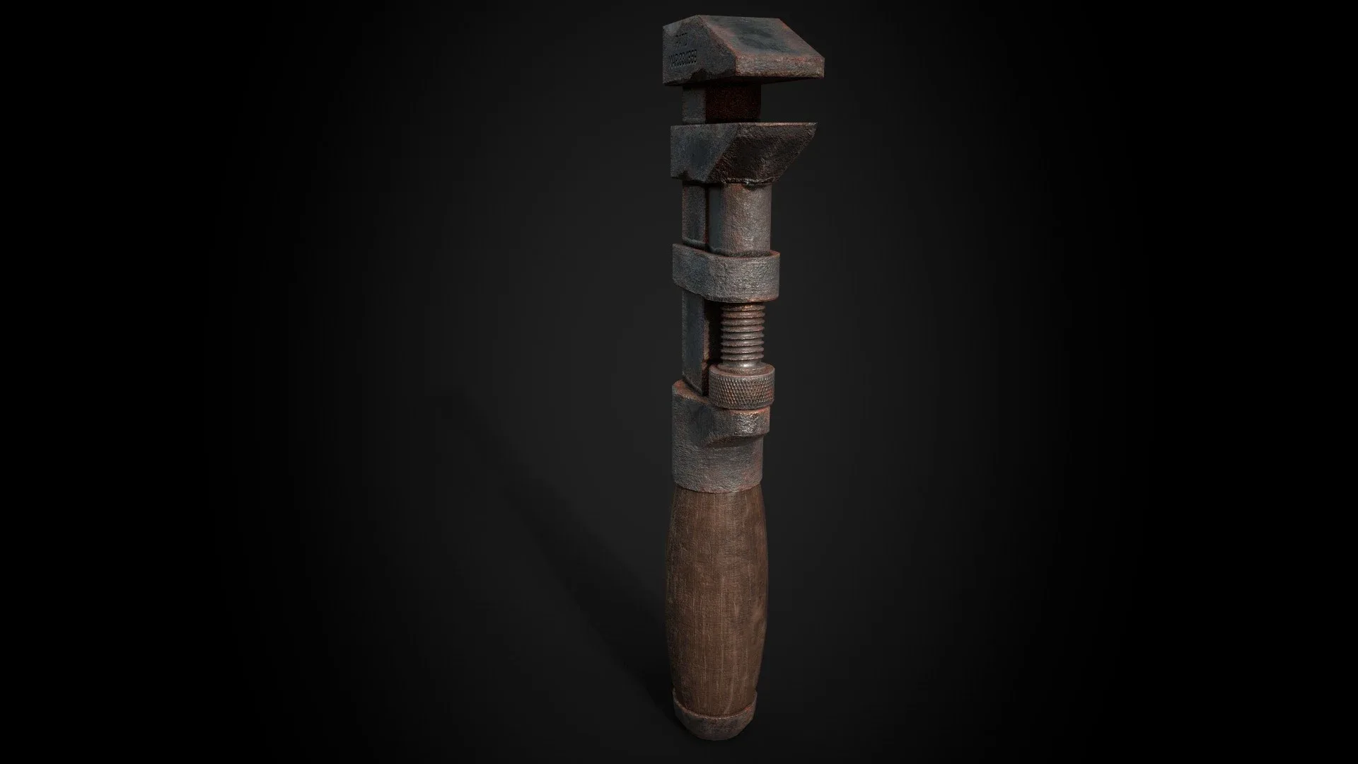 Antique Wrench - Prop Breakdown - FlippedNormals