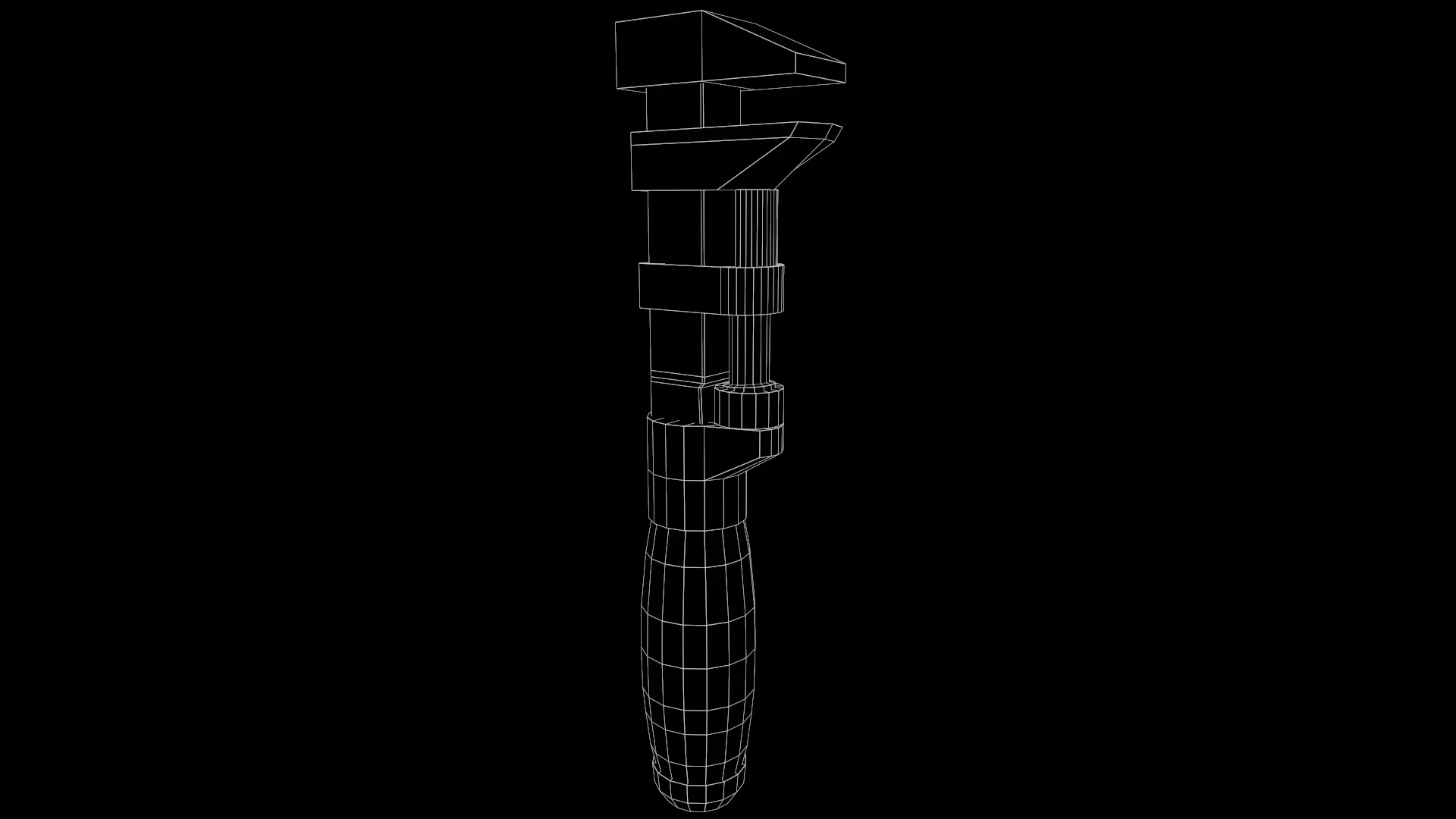 Antique Wrench - Prop Breakdown - FlippedNormals