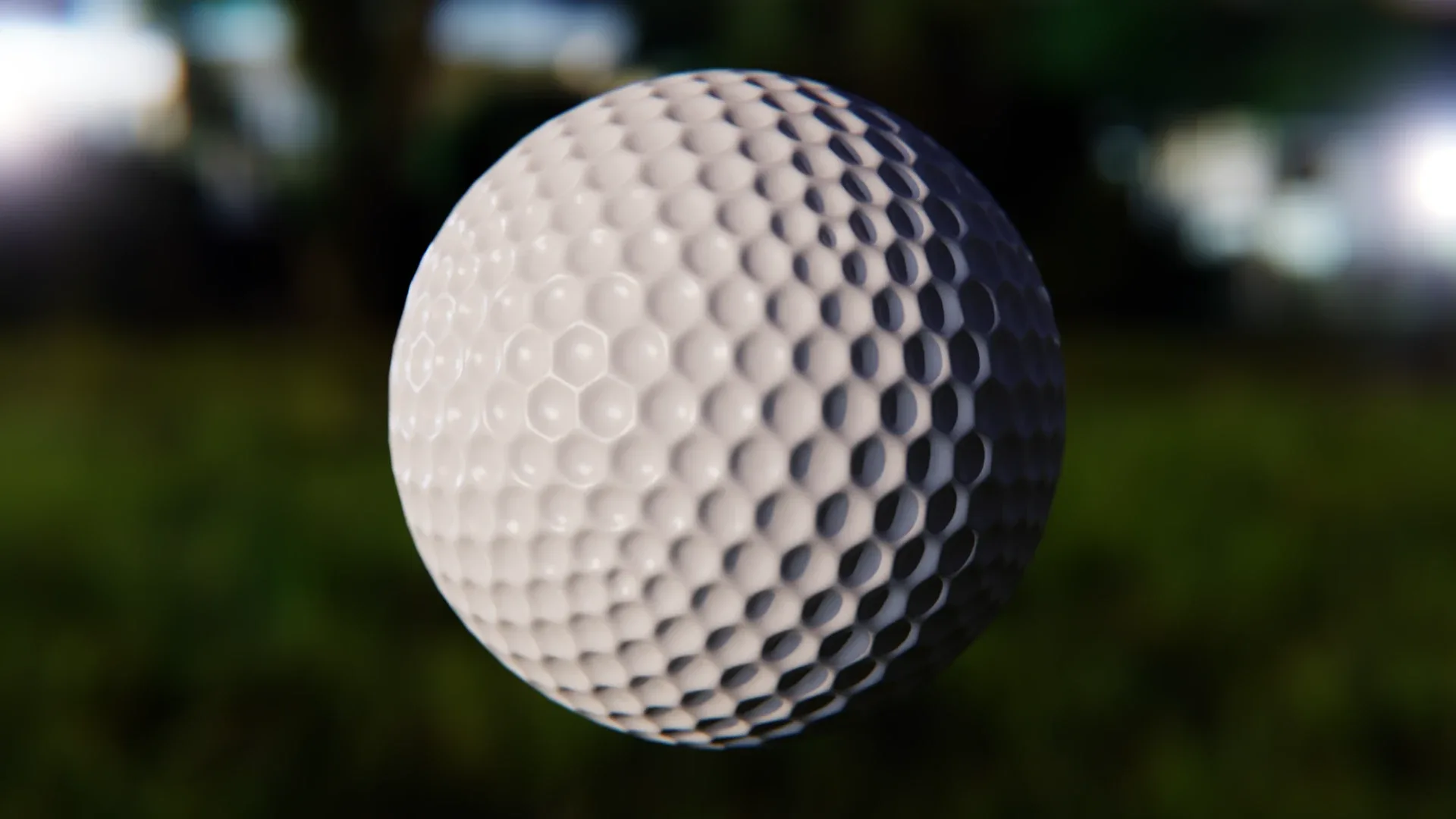 Golf Ball scene - FlippedNormals