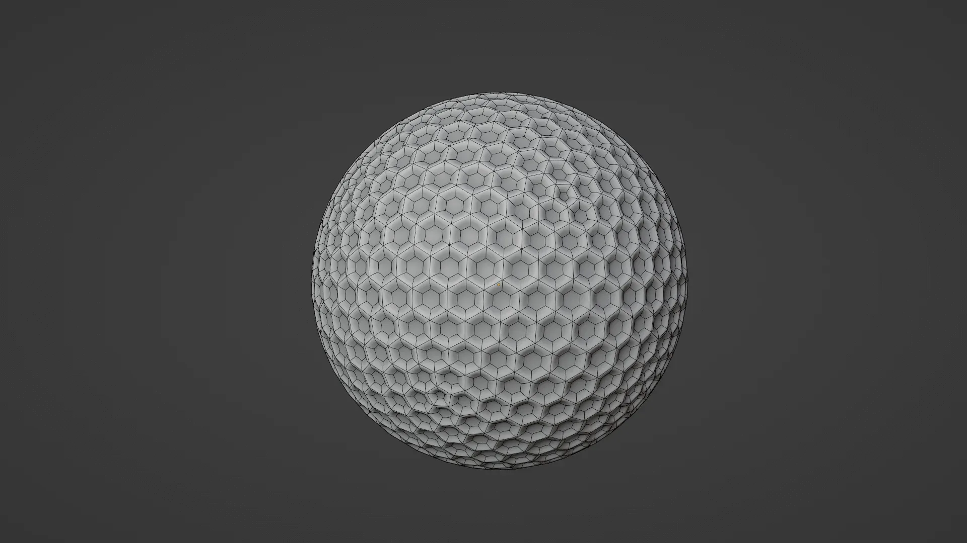 Golf Ball scene - FlippedNormals