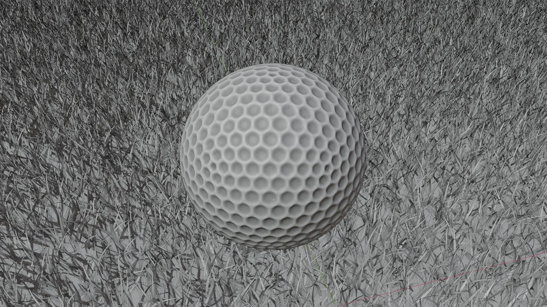 Golf Ball scene - FlippedNormals