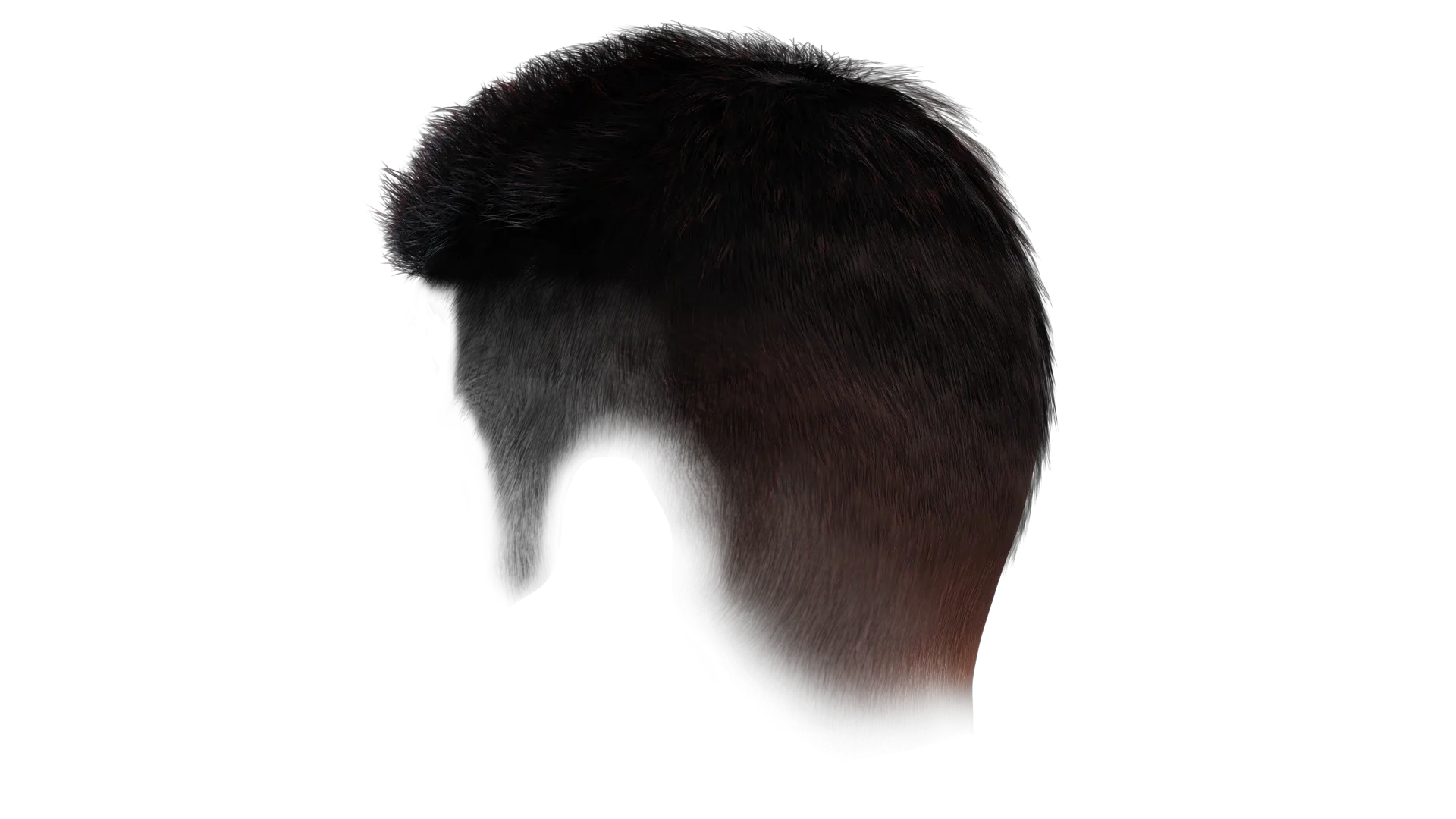 Realistic Hair hawk - FlippedNormals