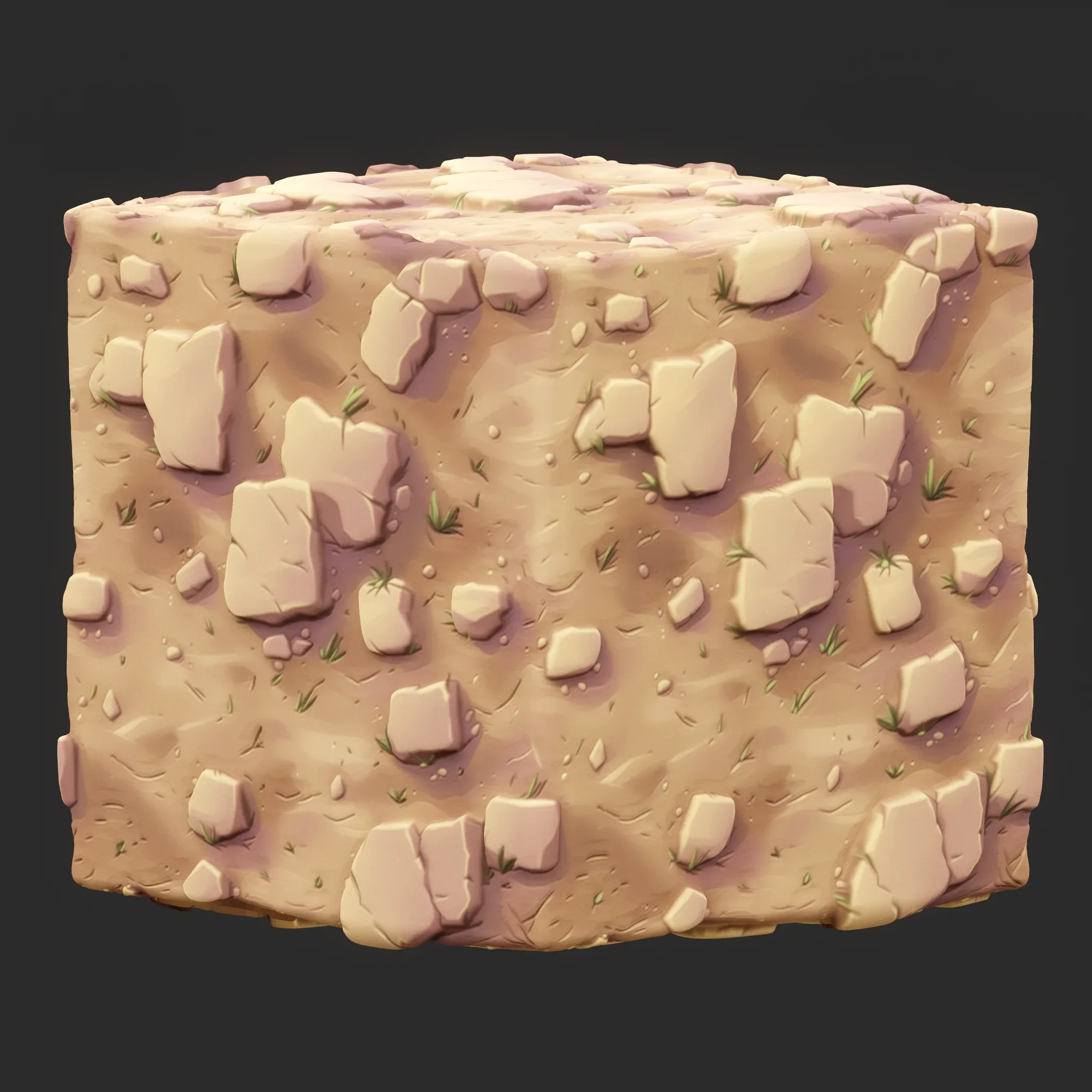 Stylized Ground Seamless Texture - FlippedNormals