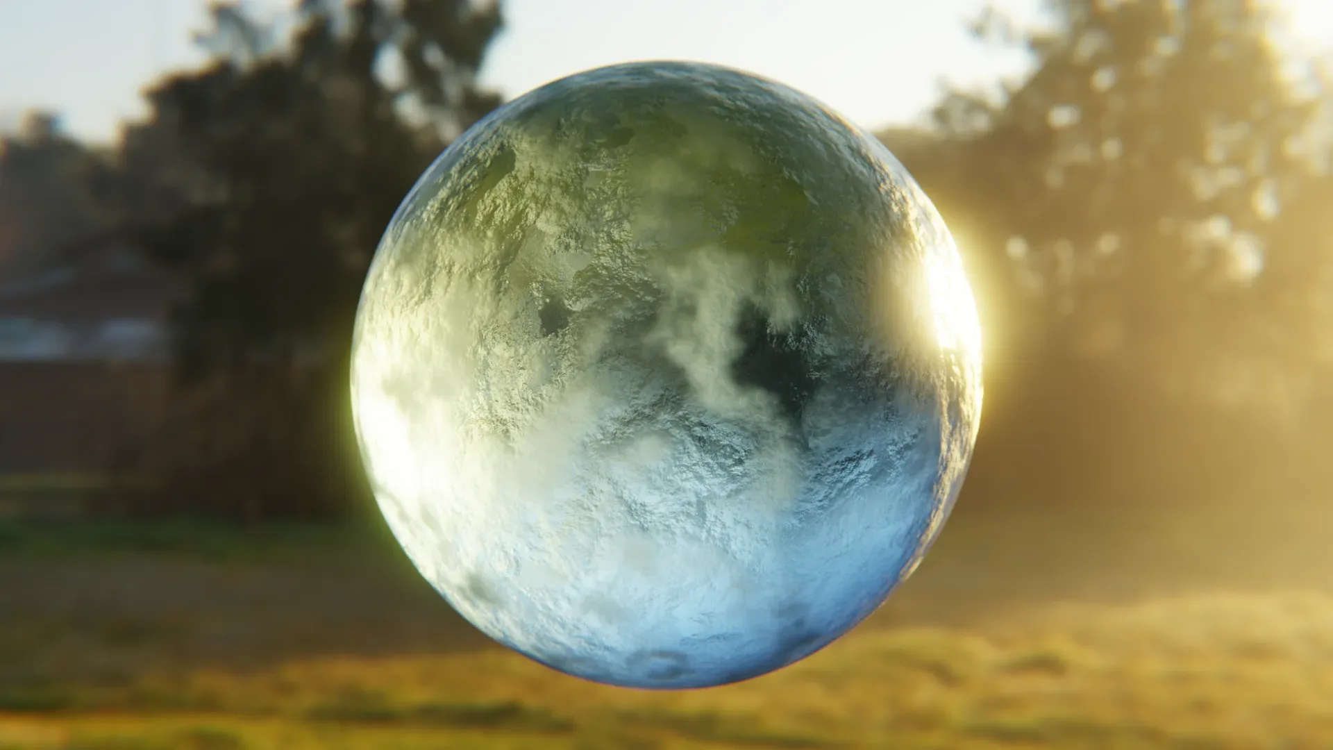 Procedural Ice Material - FlippedNormals