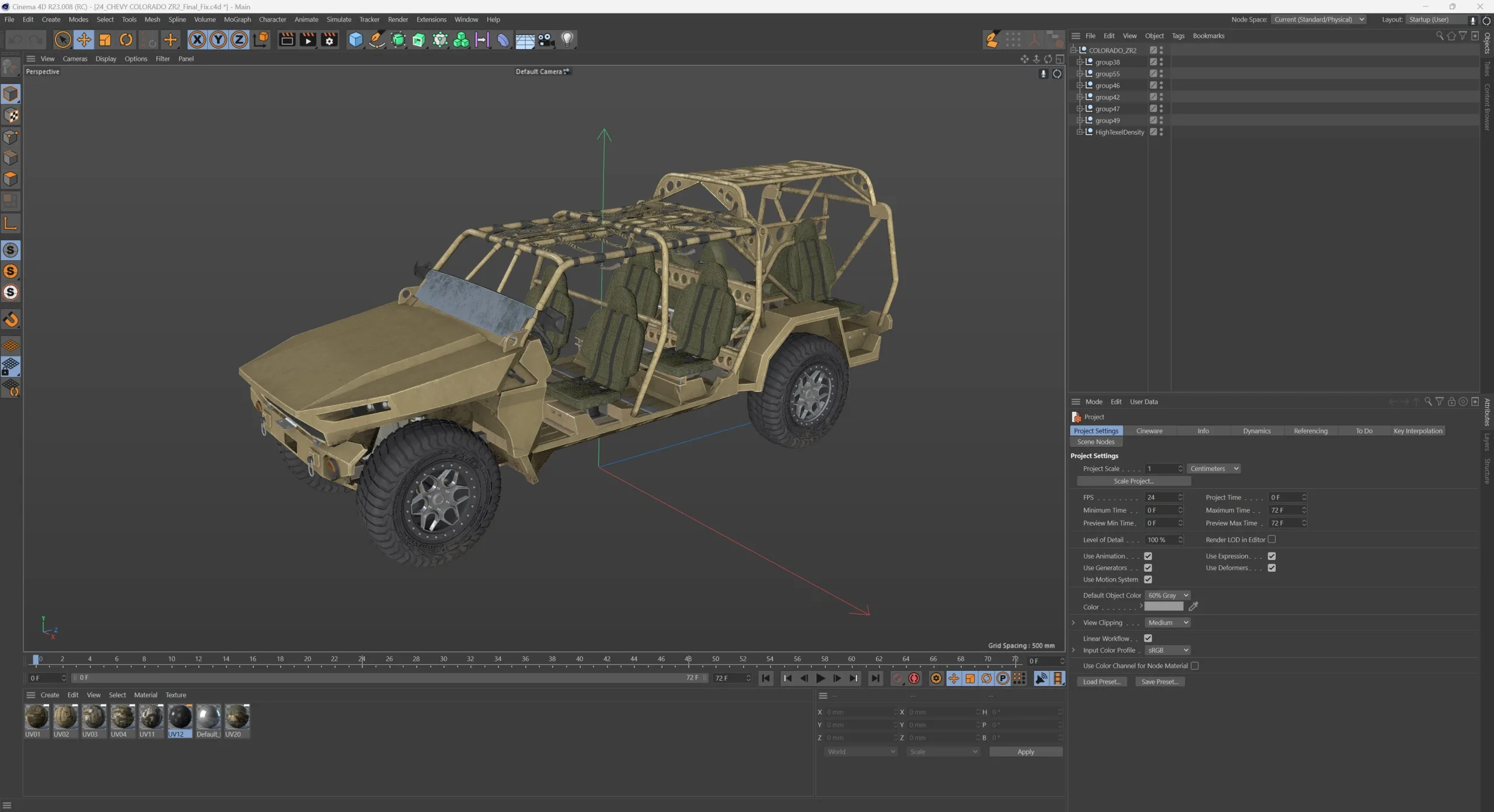 Chevy Colorado ZR2 military ISV - FlippedNormals