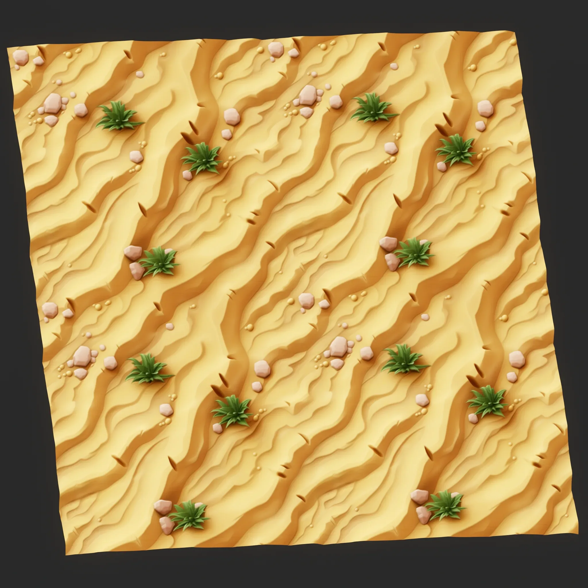 Stylized Sand Seamless Texture - FlippedNormals