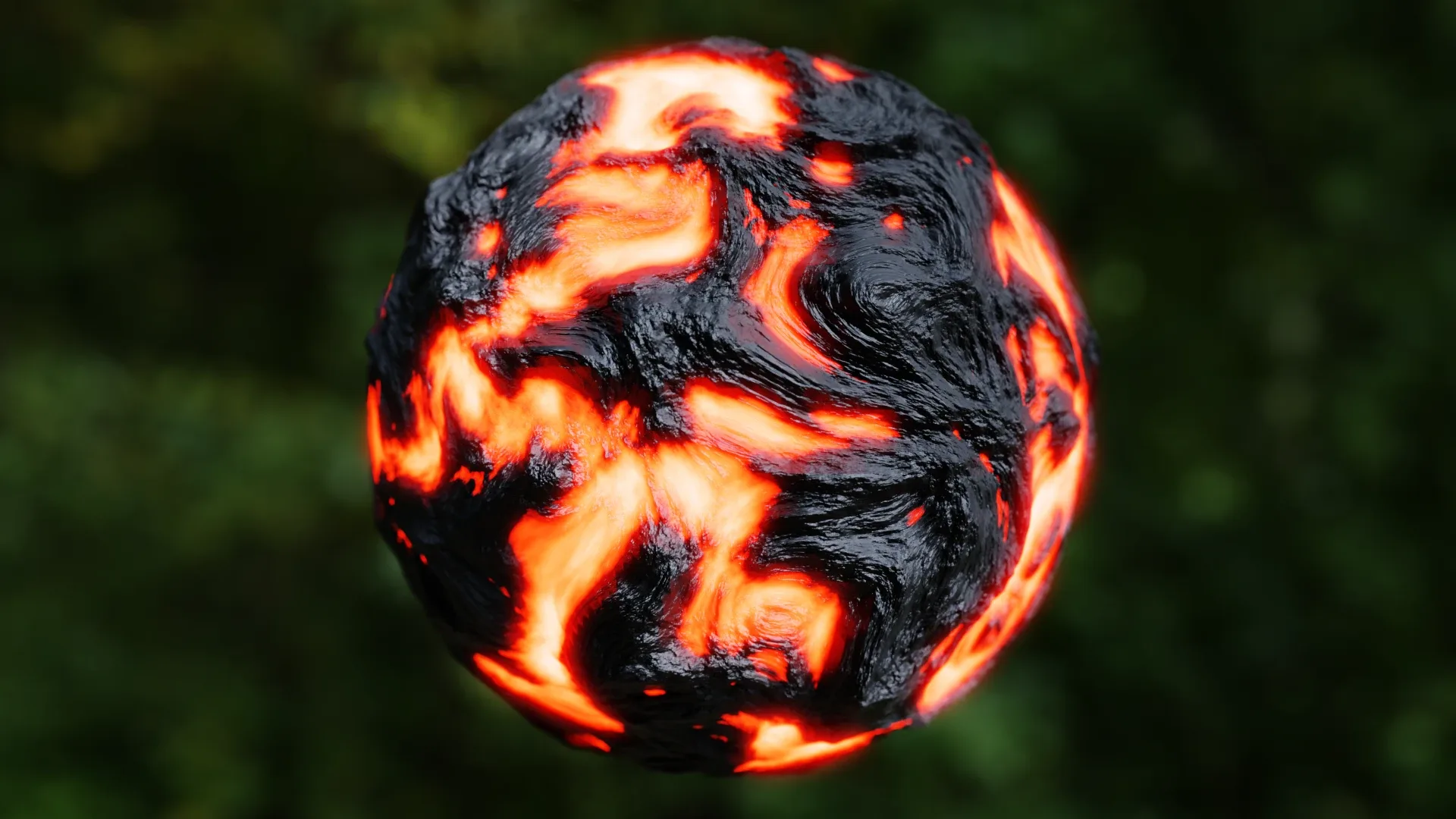 Procedural Lava Material - FlippedNormals