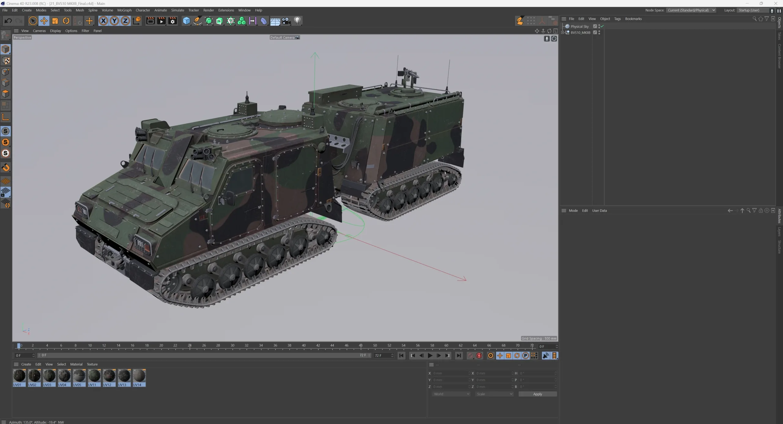 BvS10 Amphibious All Terrain Armored - FlippedNormals