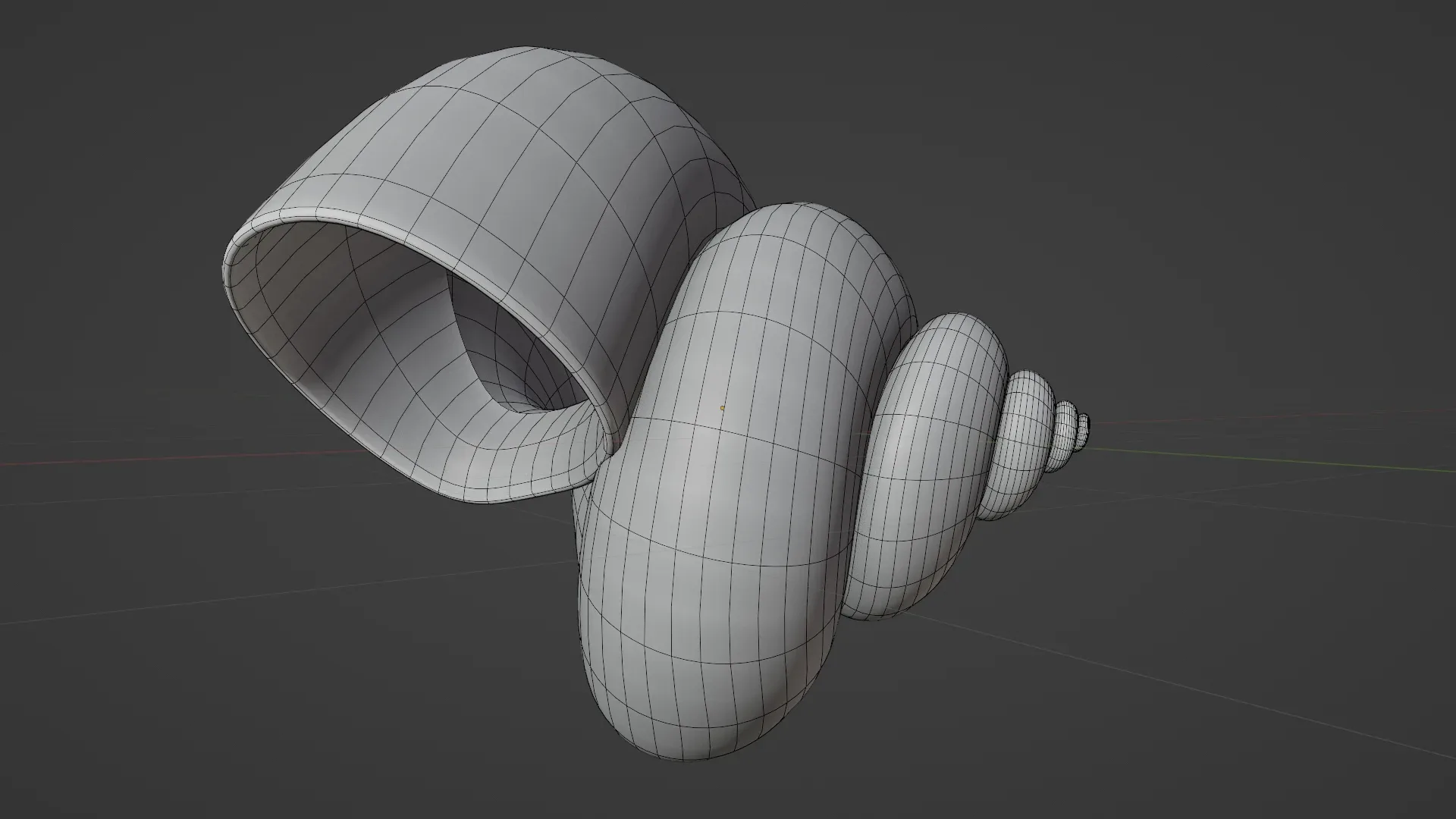 Seashell with procedural texture - FlippedNormals