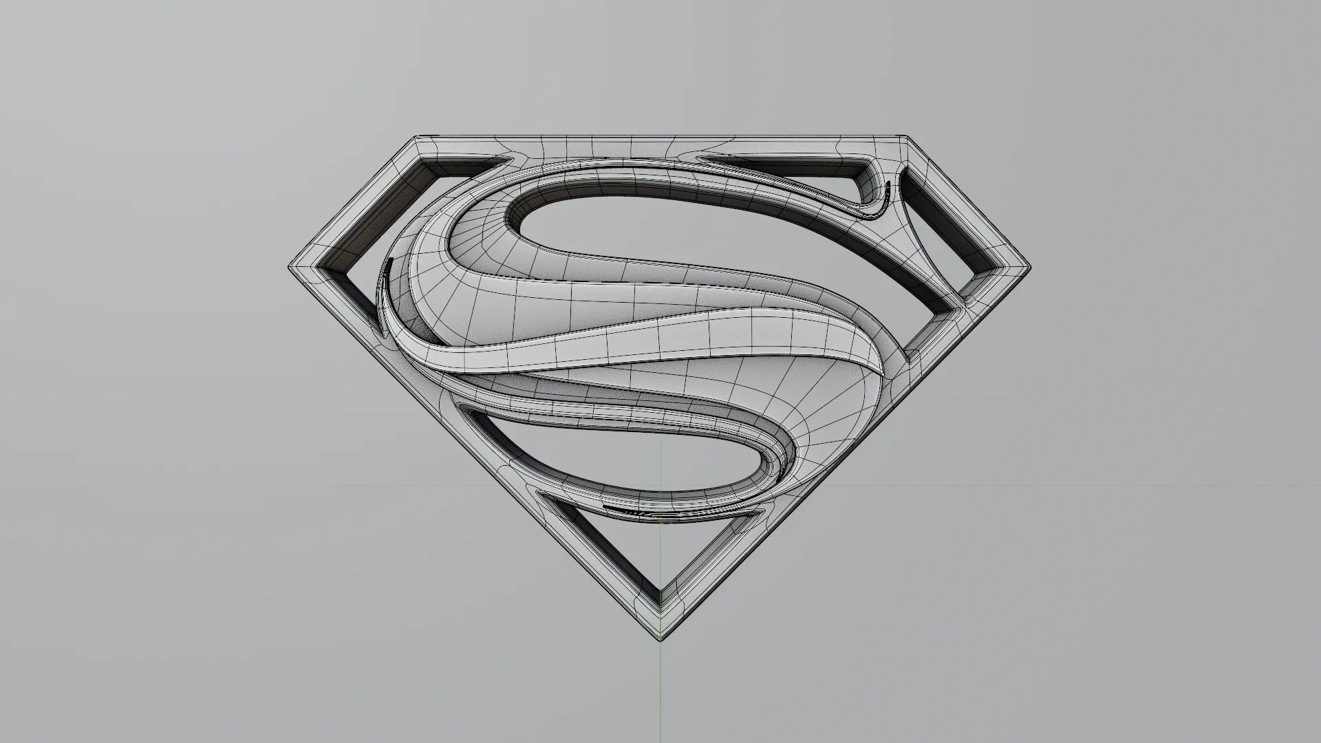 Superman logo Scene - FlippedNormals