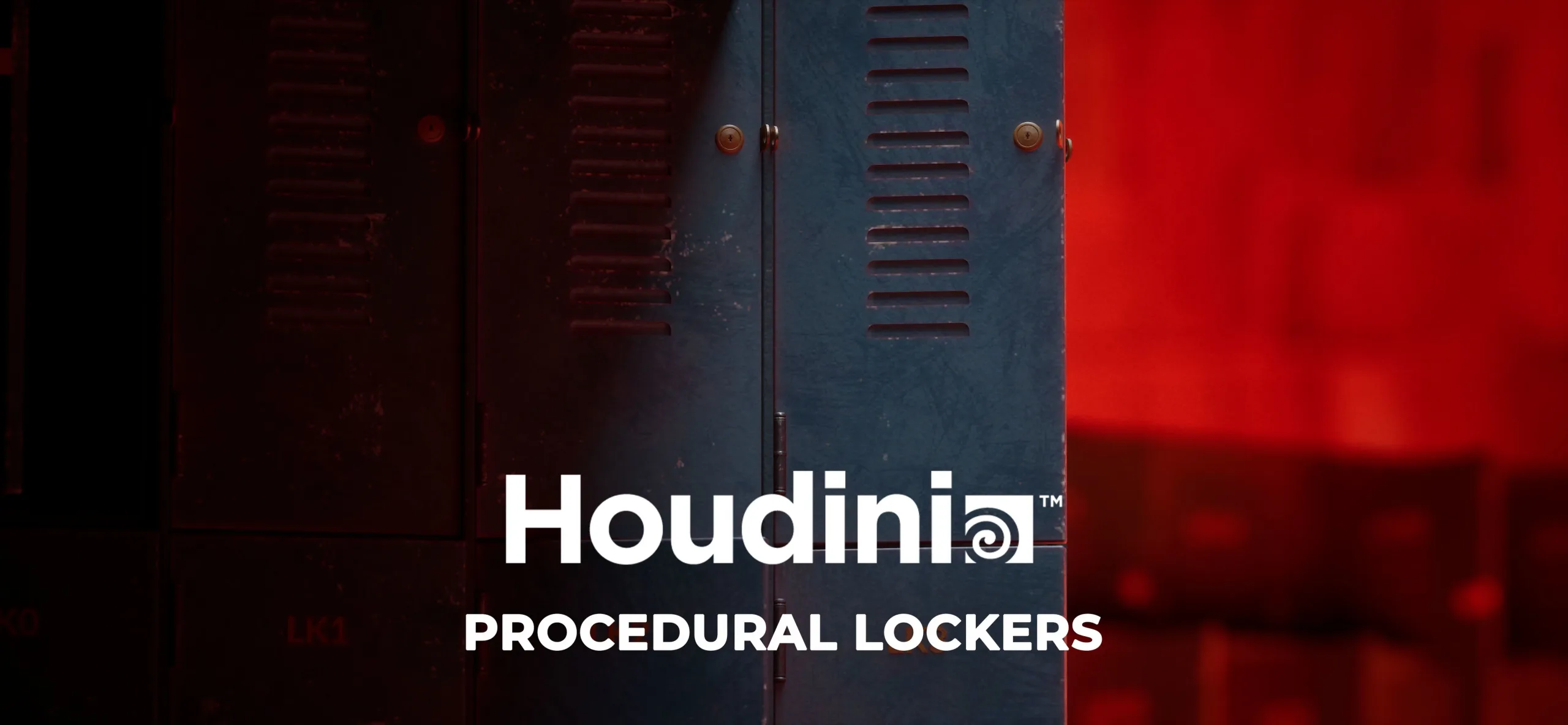 Houdini Tutorial Procedural Lockers - FlippedNormals Houdini Tutorial Procedural Lockers - FlippedNormals