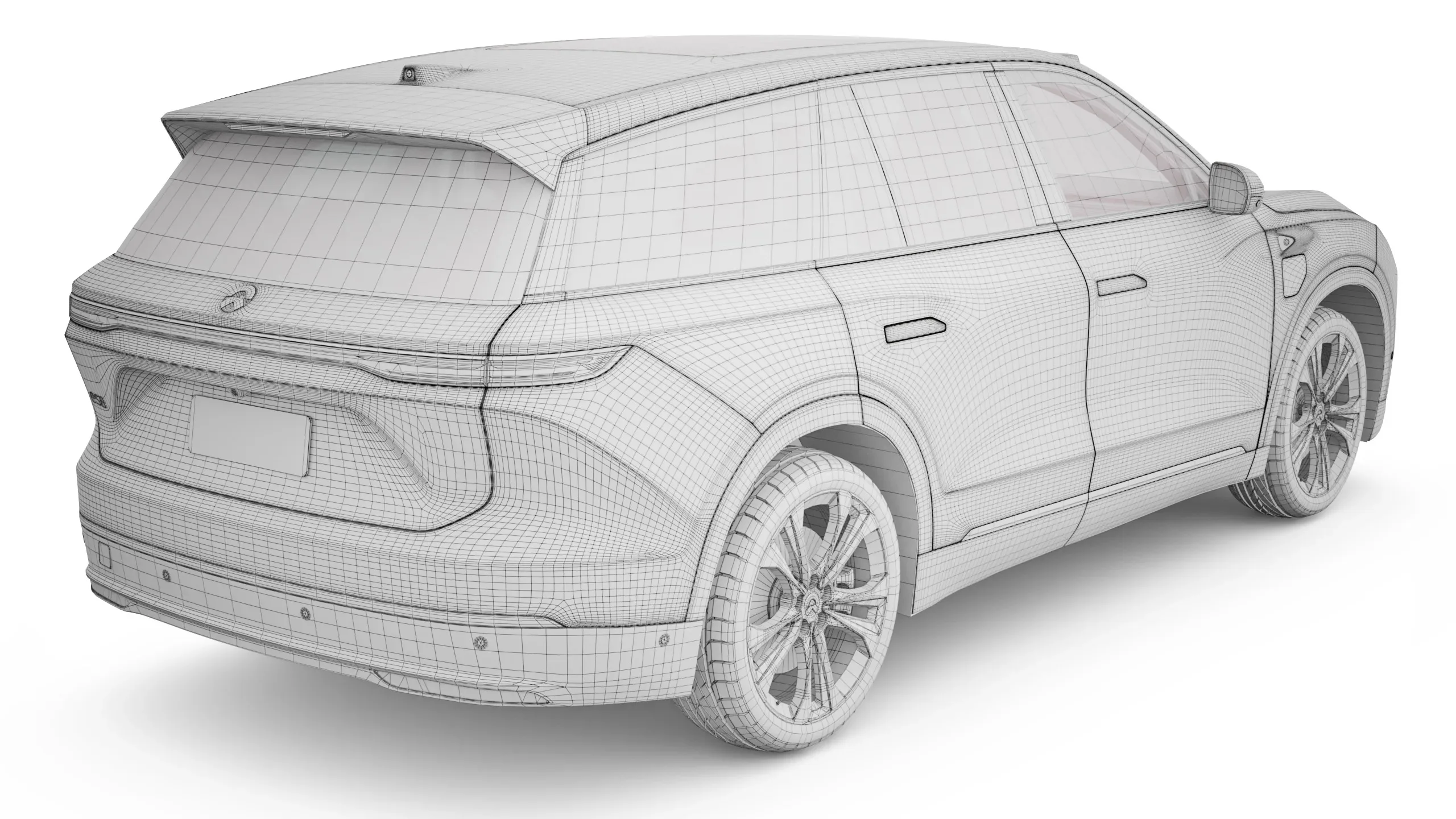 2024 NIO EL8 ES8 With Interior - FlippedNormals
