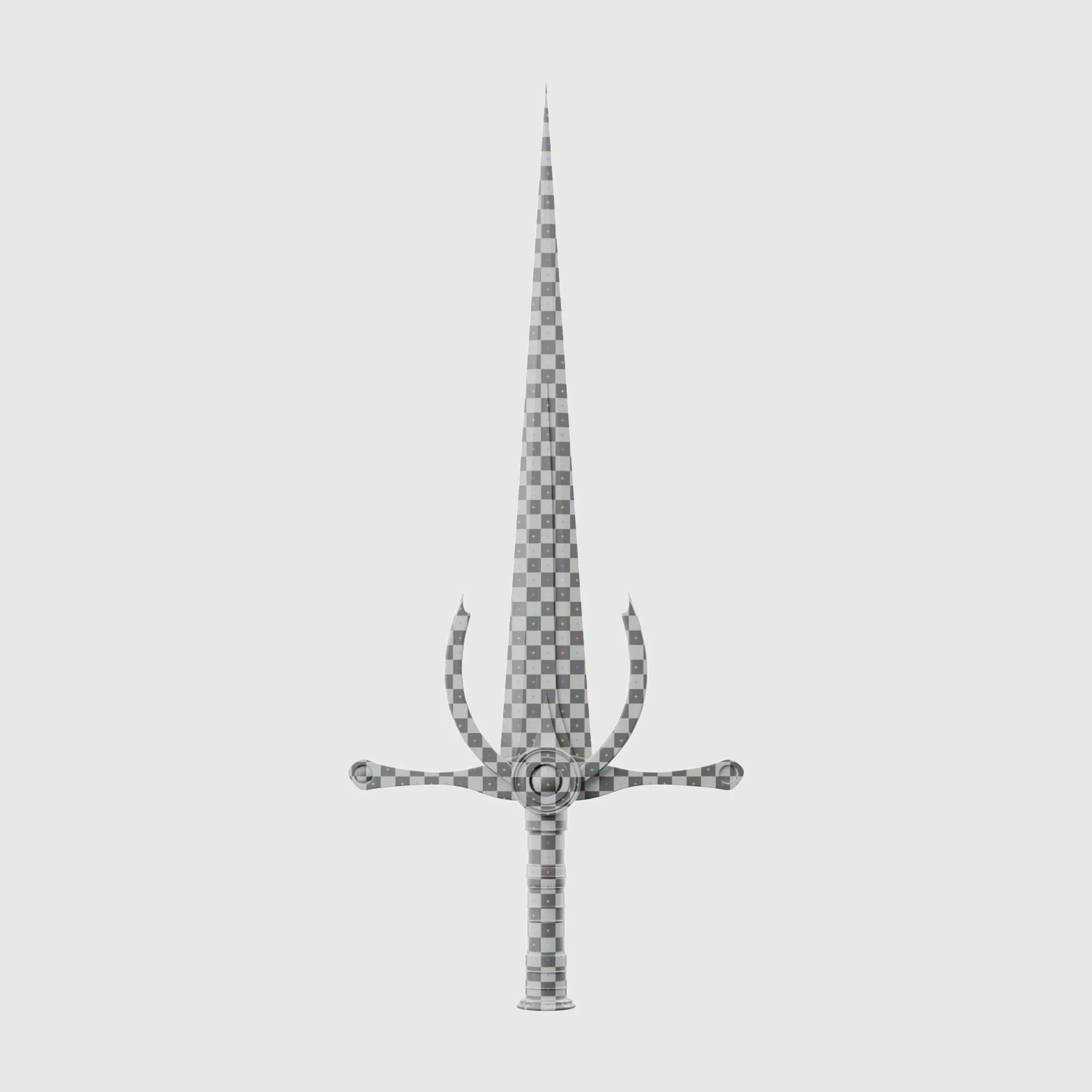 Sword Base Mesh - FlippedNormals