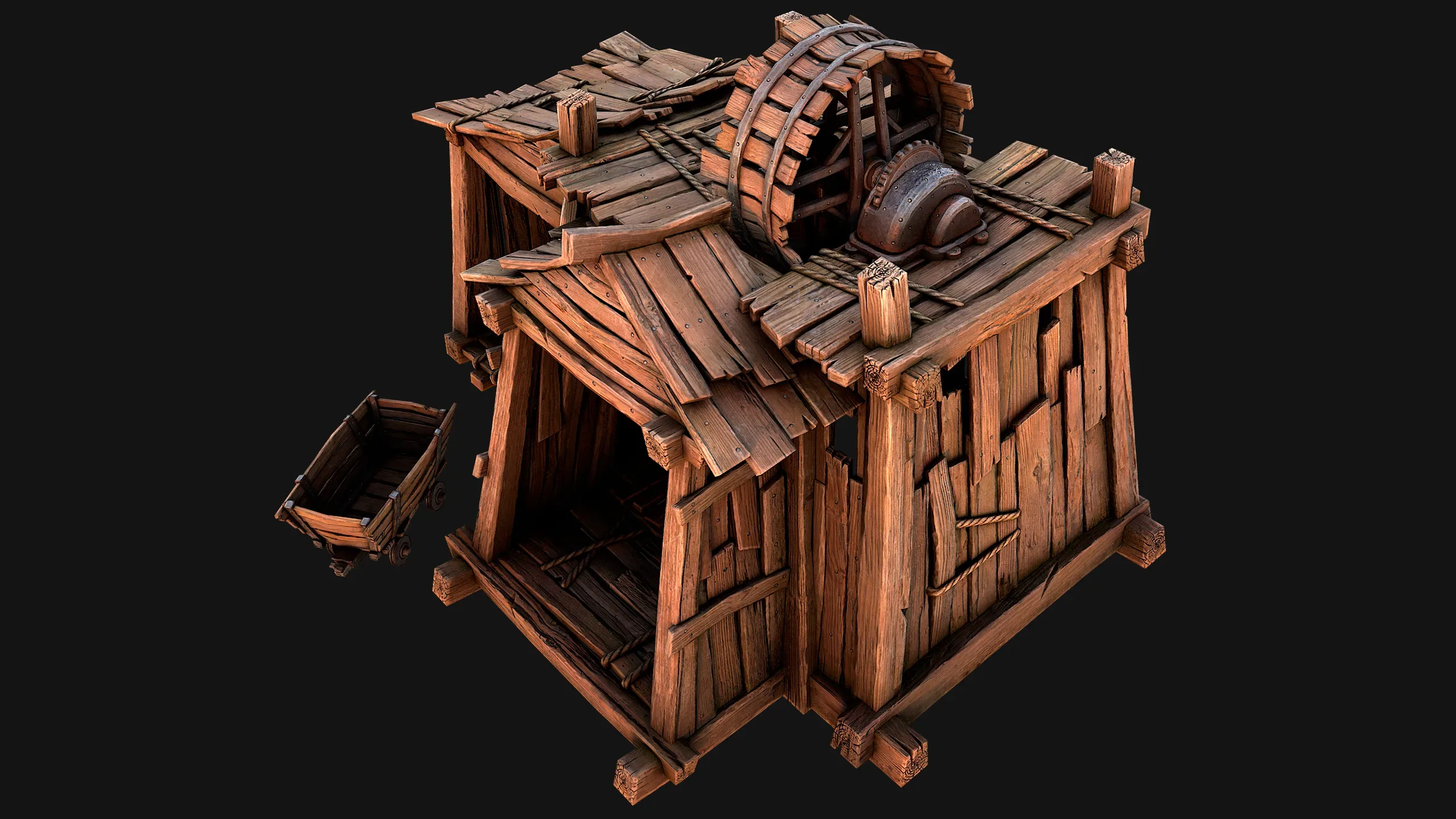 Medieval Mine Steampunk and Mining - FlippedNormals