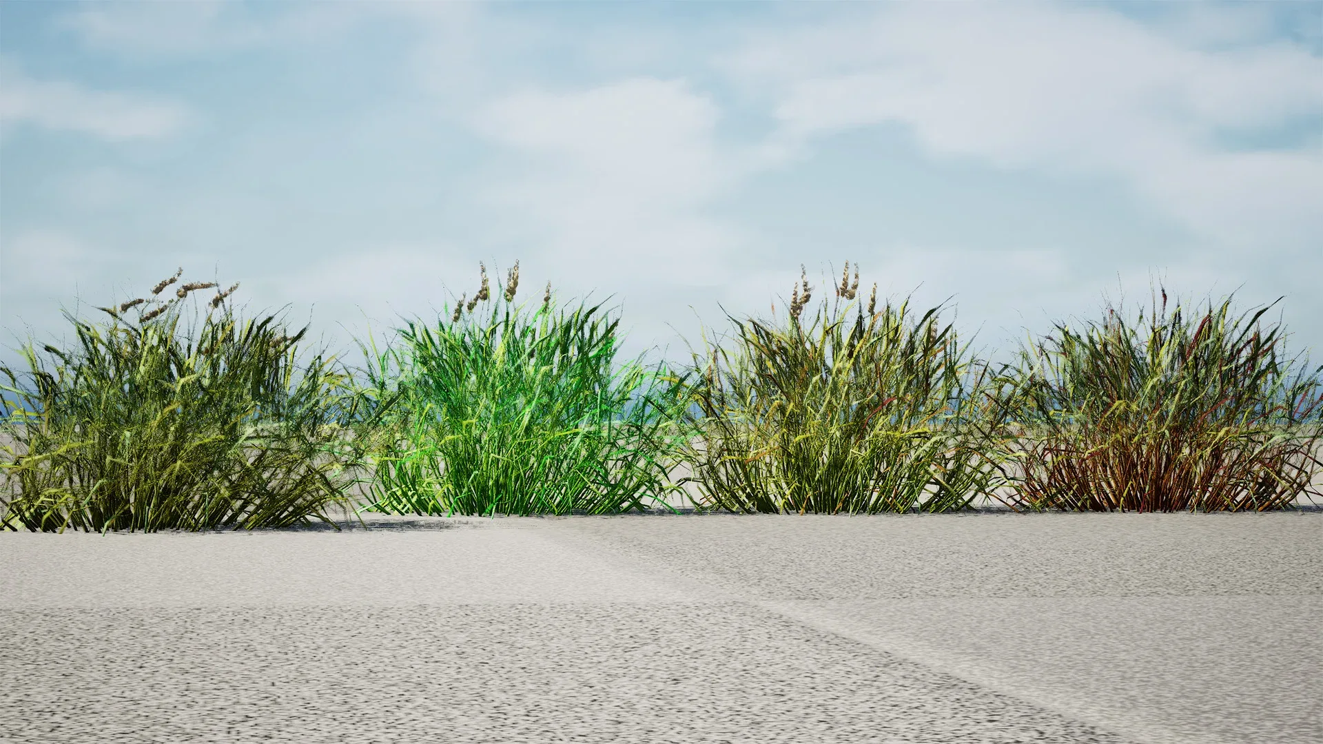 Realistic Grass 3D Model - FlippedNormals