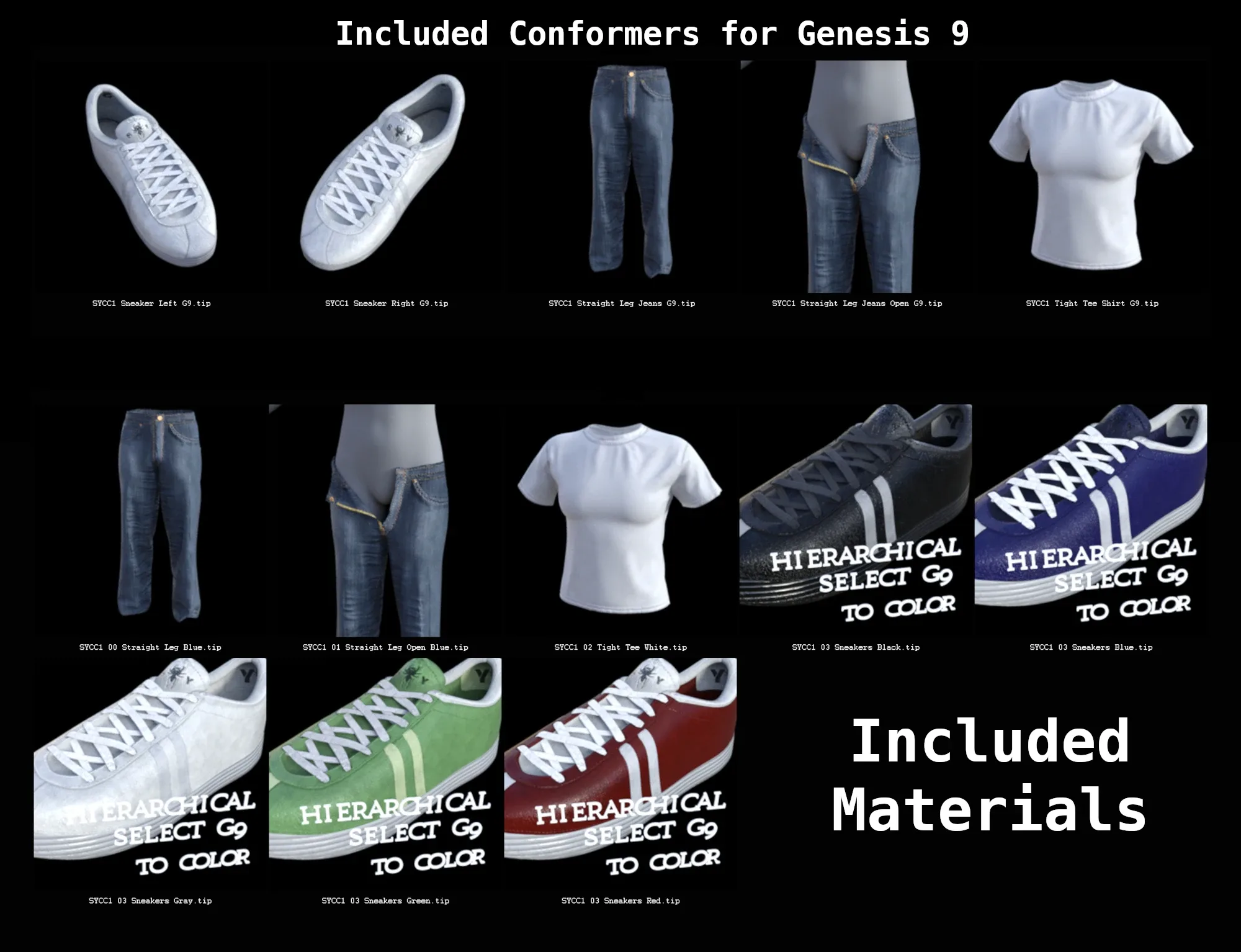 SY Contemporary Clothing Genesis - FlippedNormals