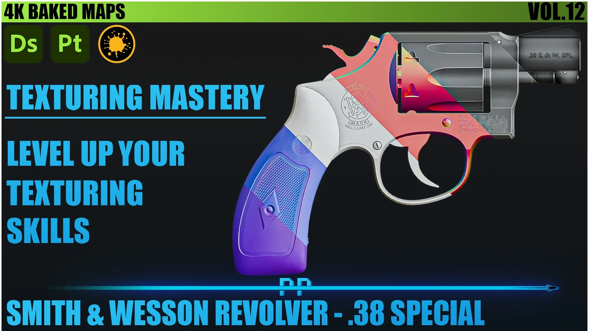 Revolver / Texturing Mastery / - FlippedNormals