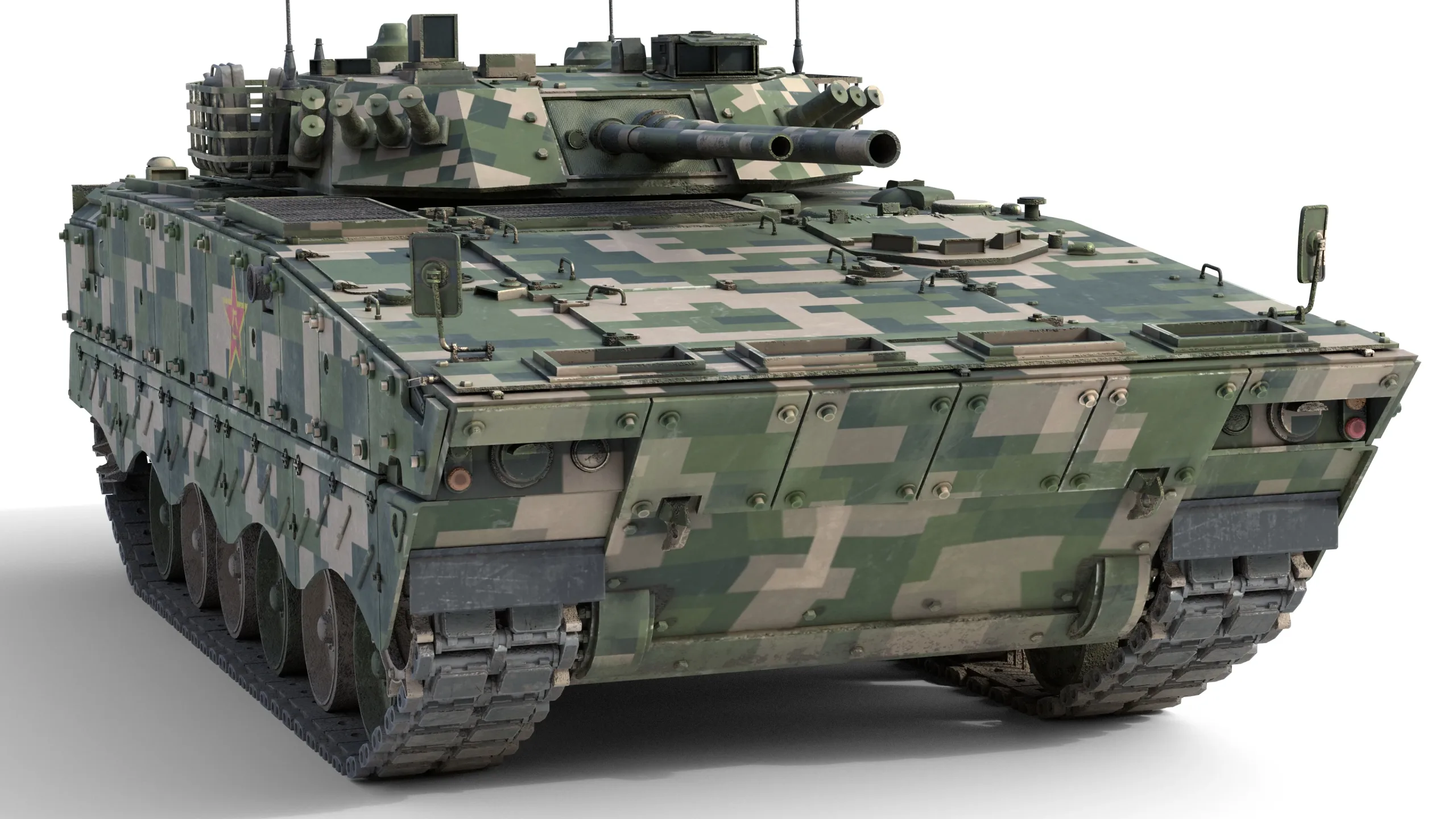 IFV ZBD-04 Chinese Tank - FlippedNormals