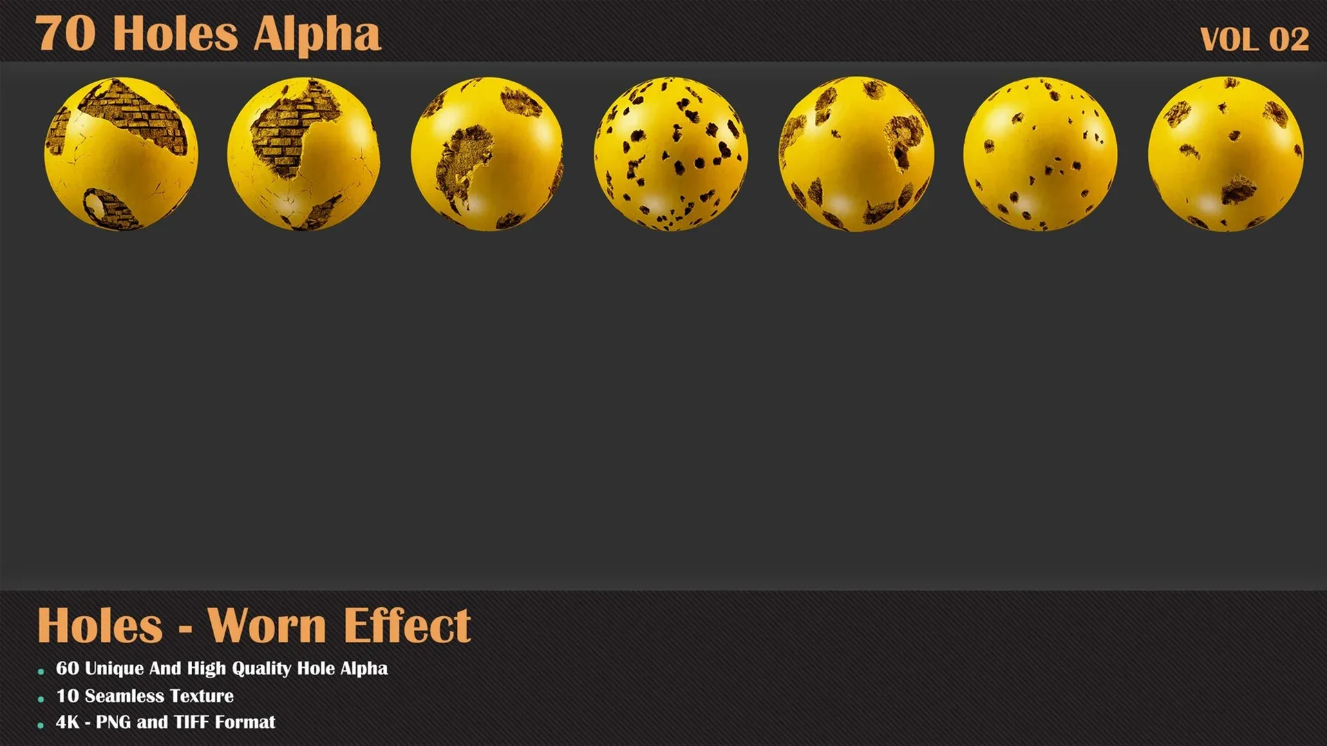 70 Holes Alpha - VOL 02 - FlippedNormals