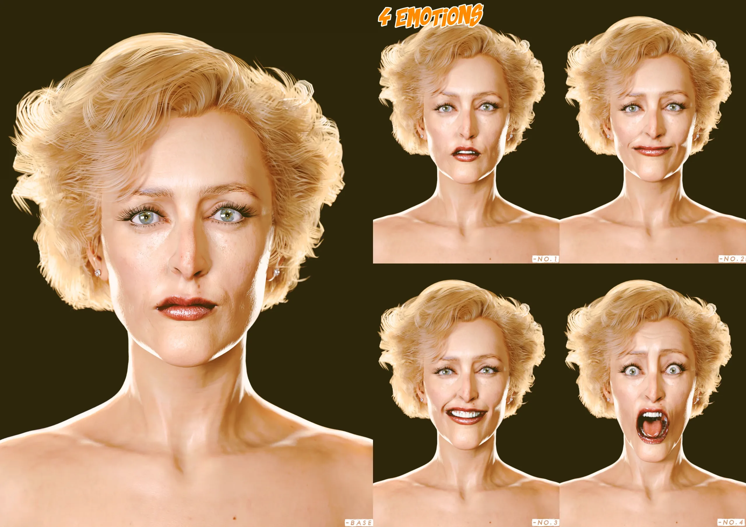 Agent S for Genesis8female - FlippedNormals