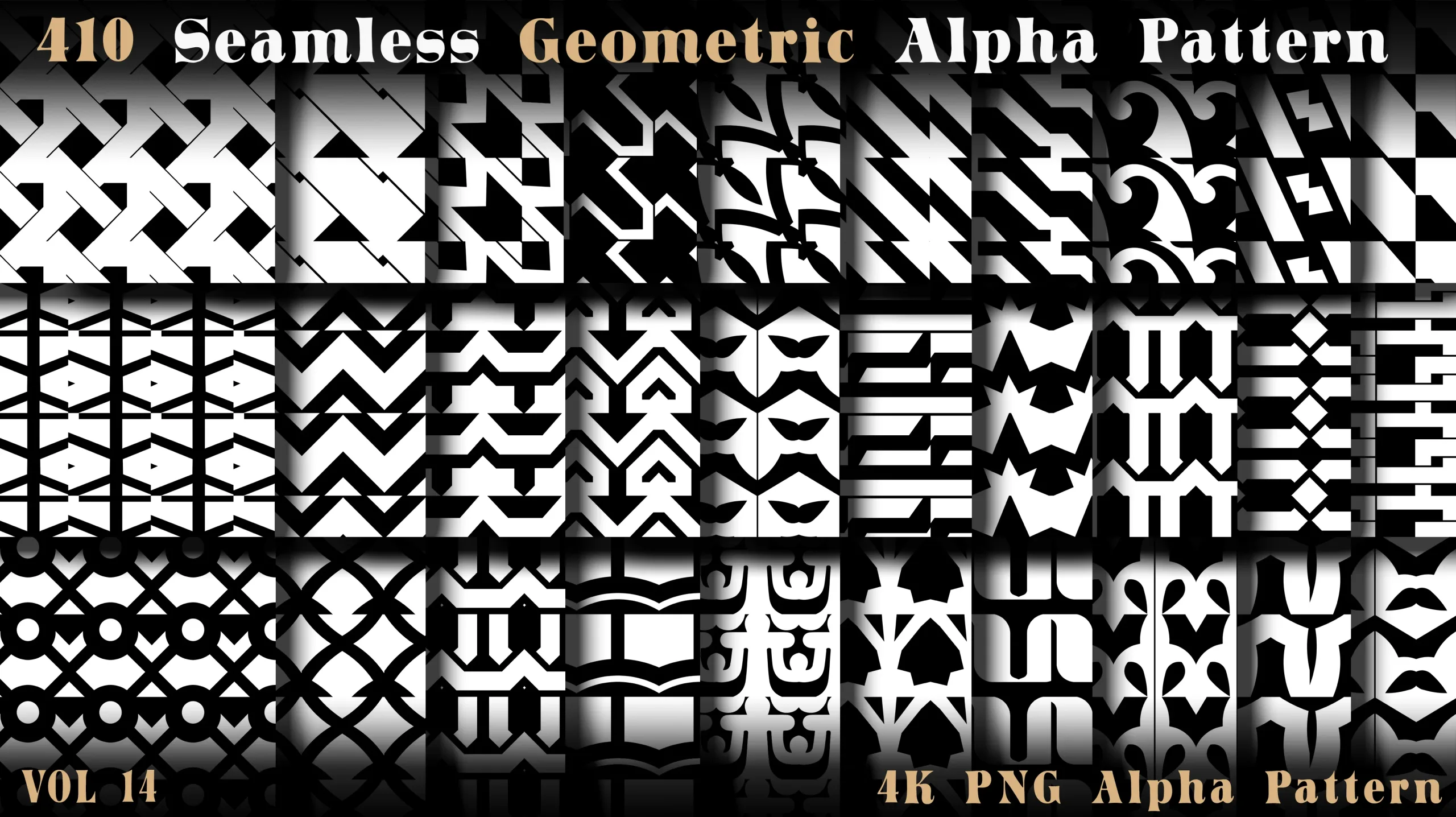 410 Seamless Geometric Pattern-Vol14 - FlippedNormals