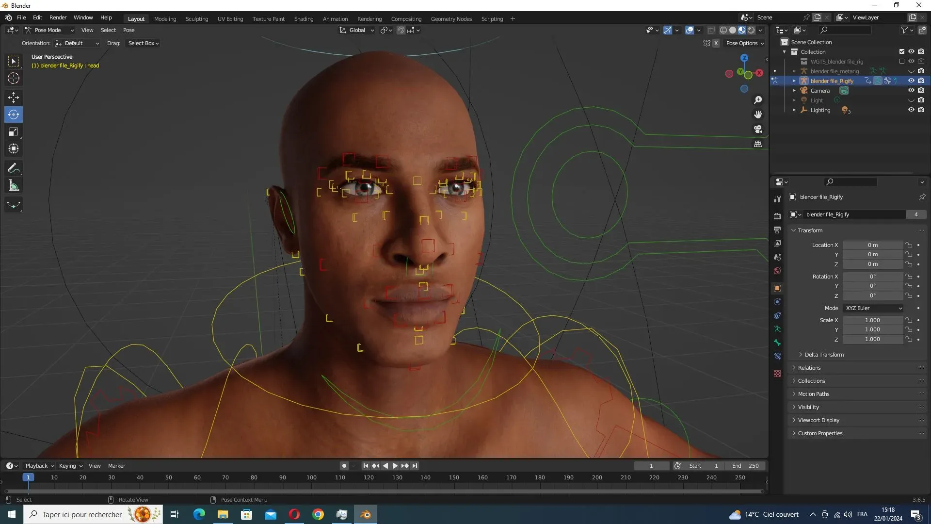 Marcus - Realistic Man Base Mesh - FlippedNormals