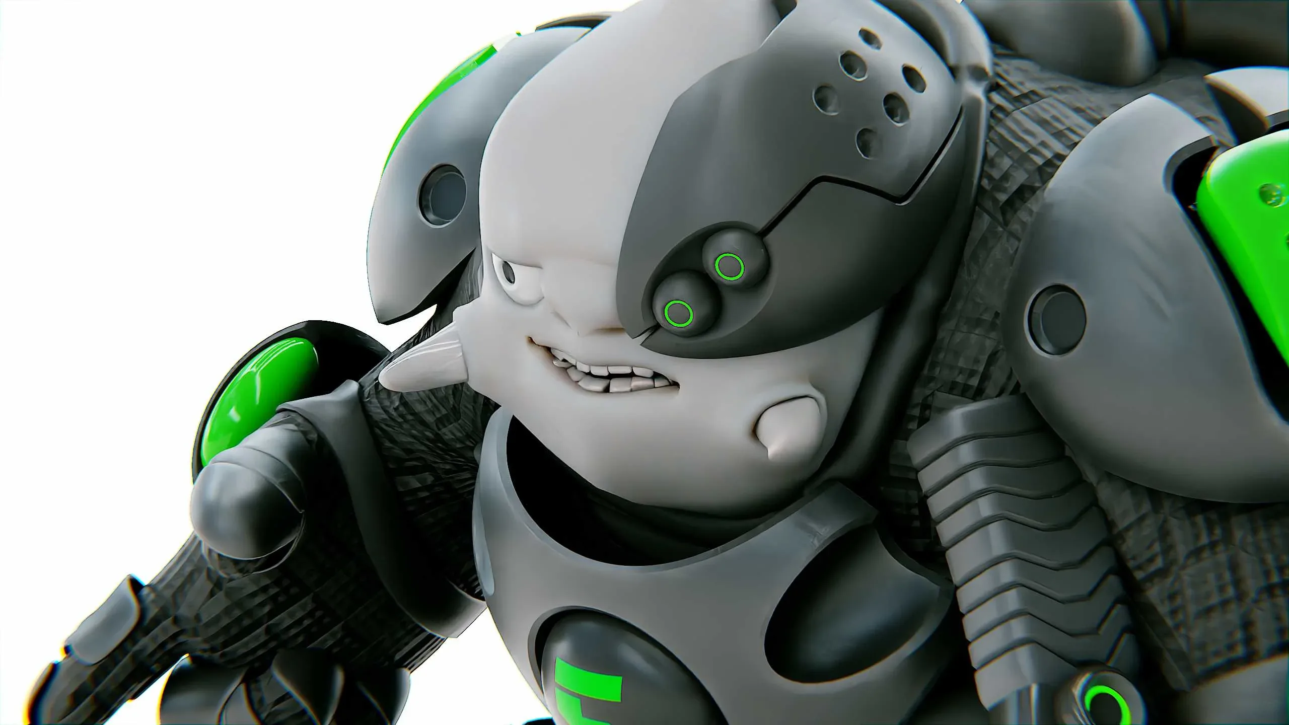 ALIEN MOBBY B-4 Auto-Rig Pro Rigged - FlippedNormals