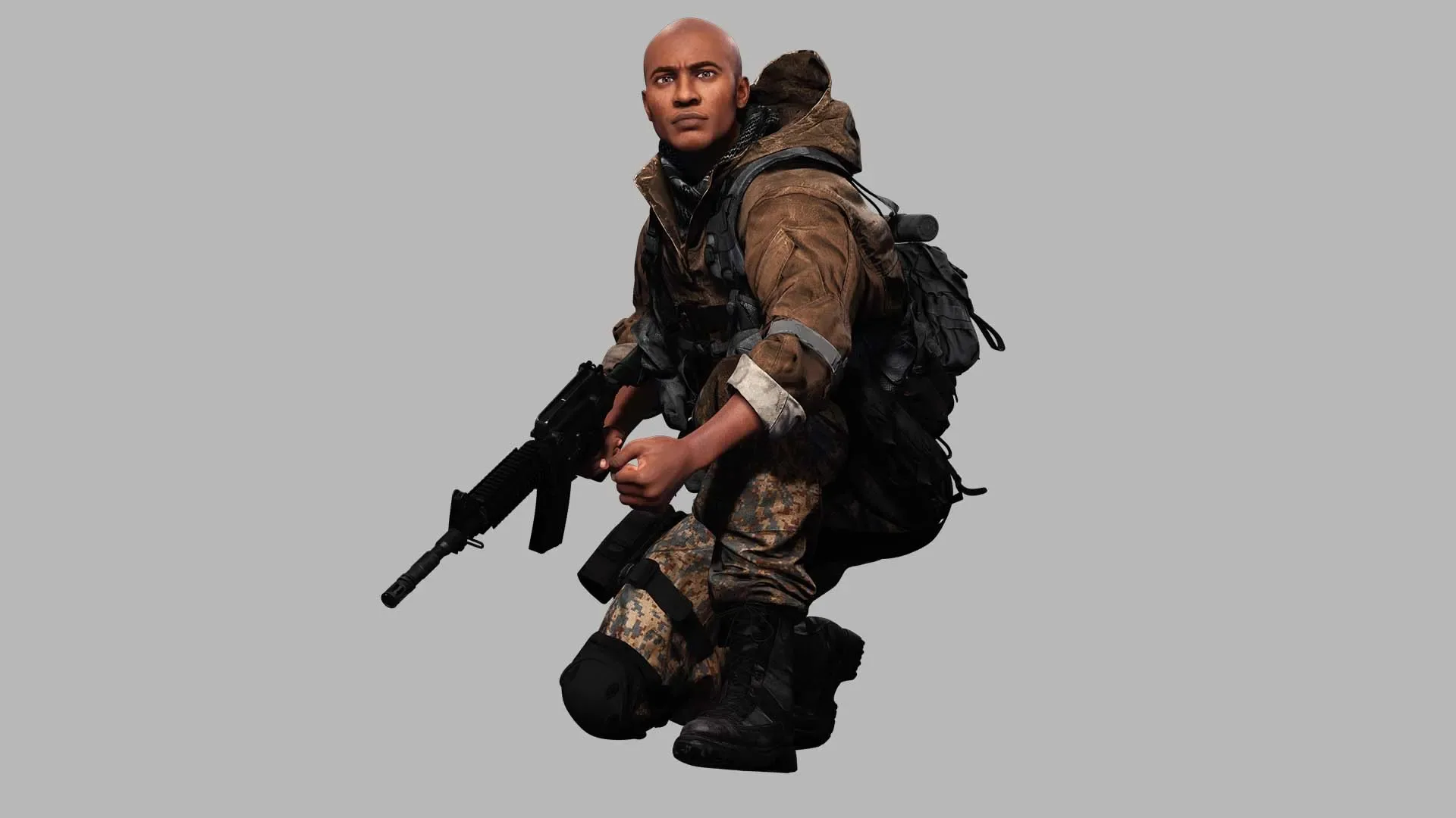 Marcus Realistic Military Operative - FlippedNormals