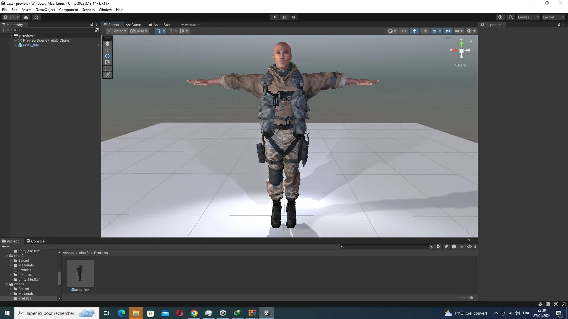 Marcus Realistic Military Operative - FlippedNormals