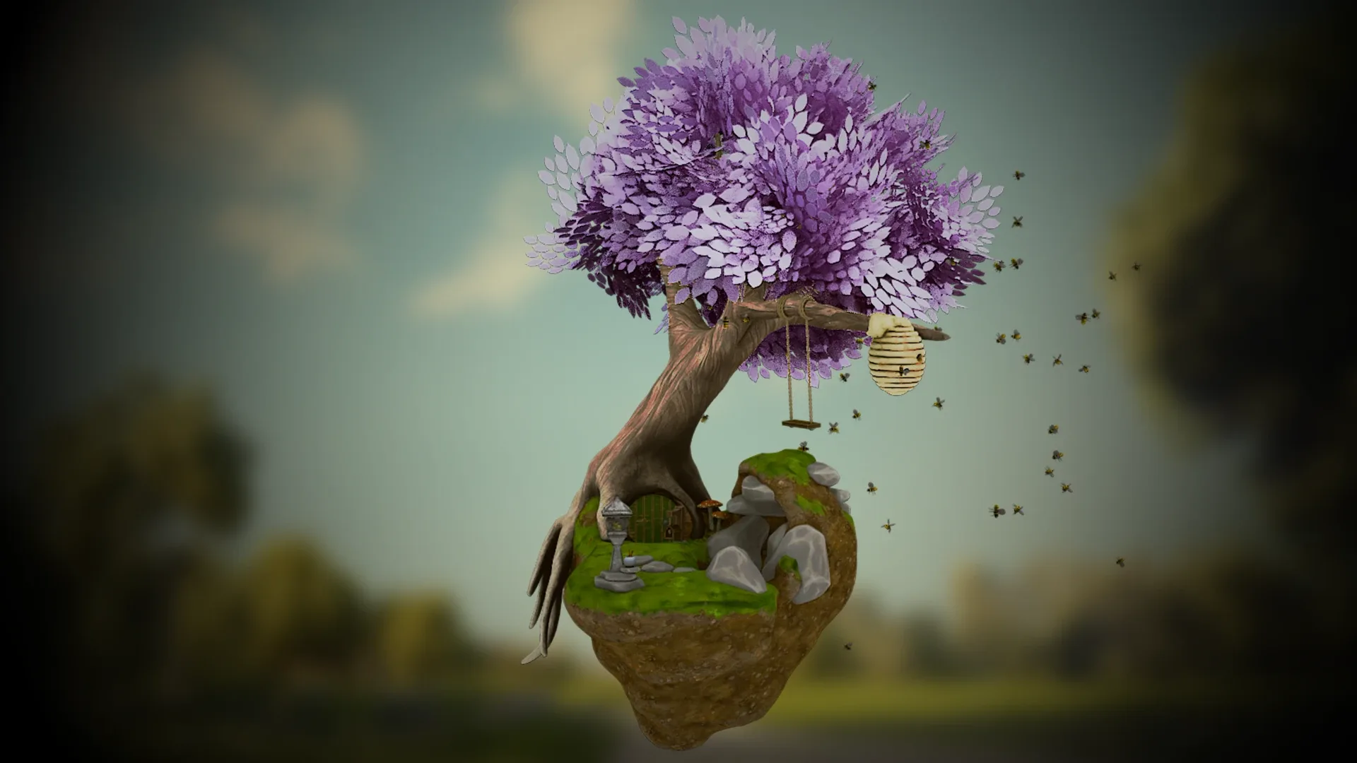 Birds and Bees Geometry Node - FlippedNormals