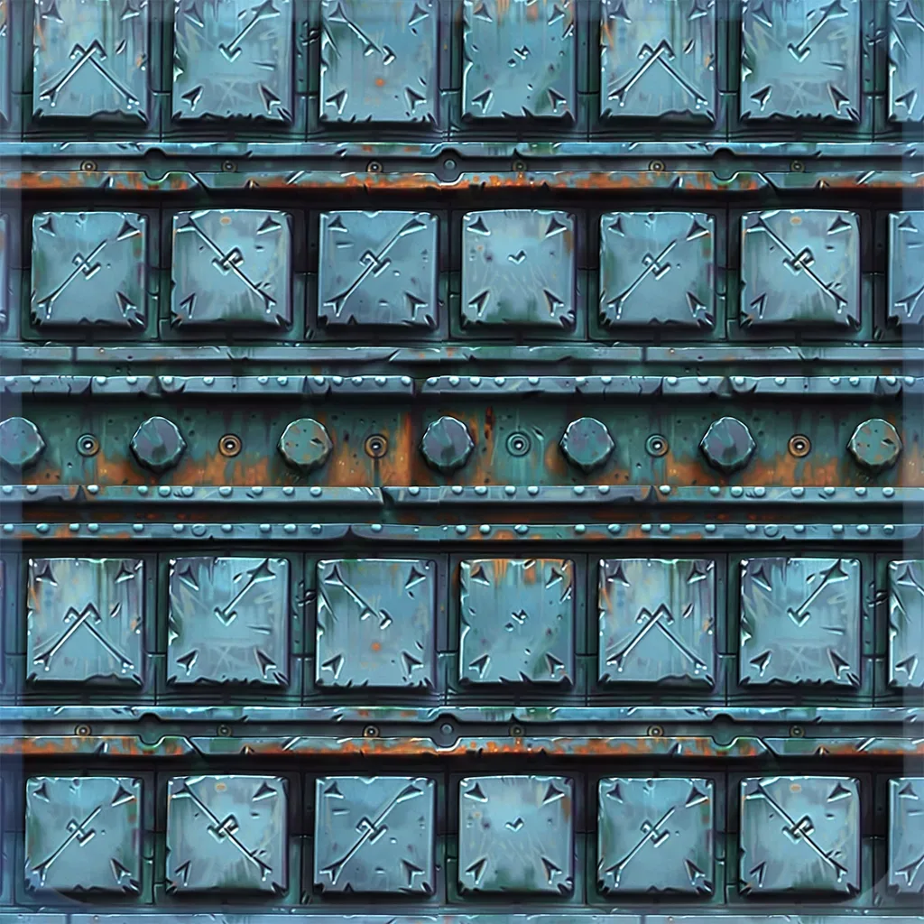 Stylized Wall Seamless Texture - FlippedNormals