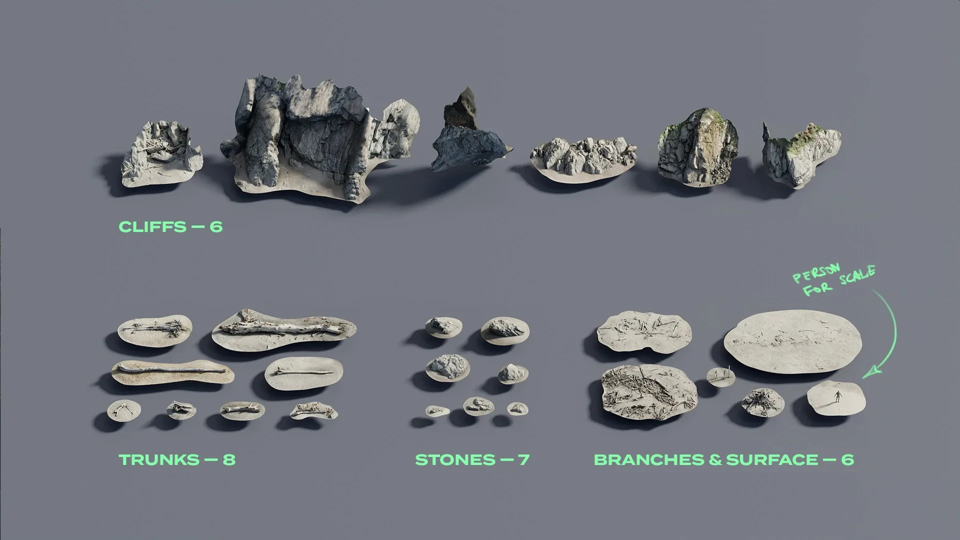 K01 / Coastal Environment — kitbash - FlippedNormals