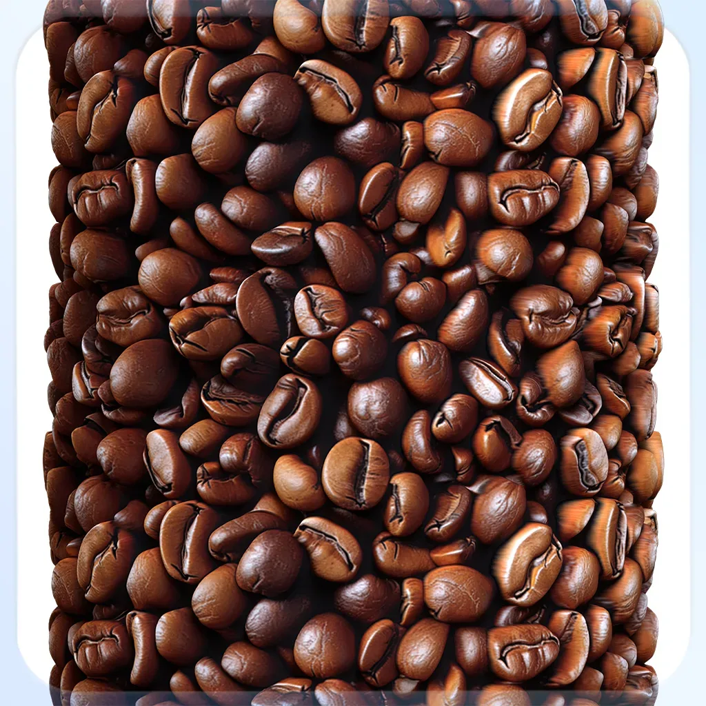 Coffee bean Seamless Texture - FlippedNormals