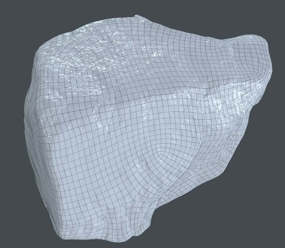 Rock_Ston_0044_ Optimizing_(Photogrammetry - FlippedNormals
