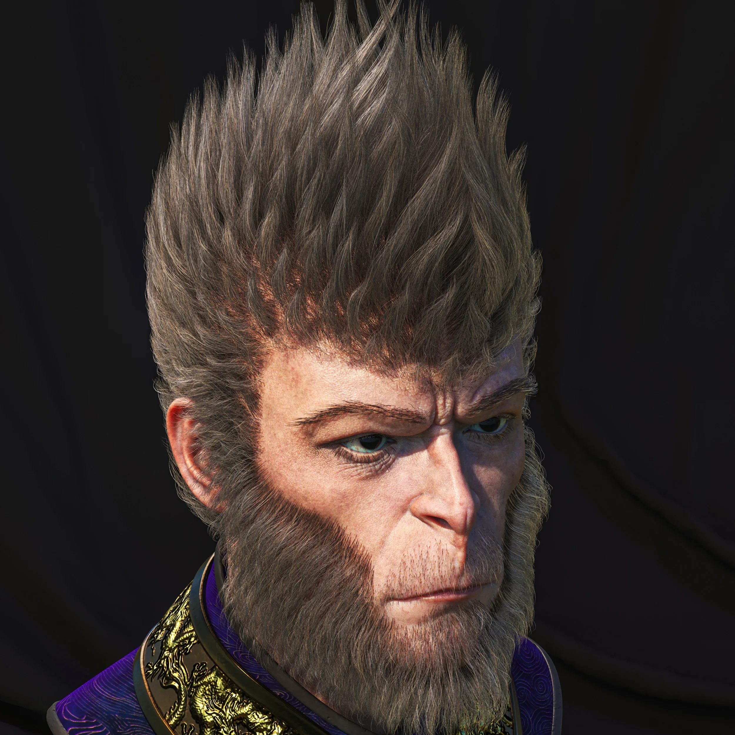 BLACK MYTH WUKONG HEAD DESIGN TUTORIAL - FlippedNormals