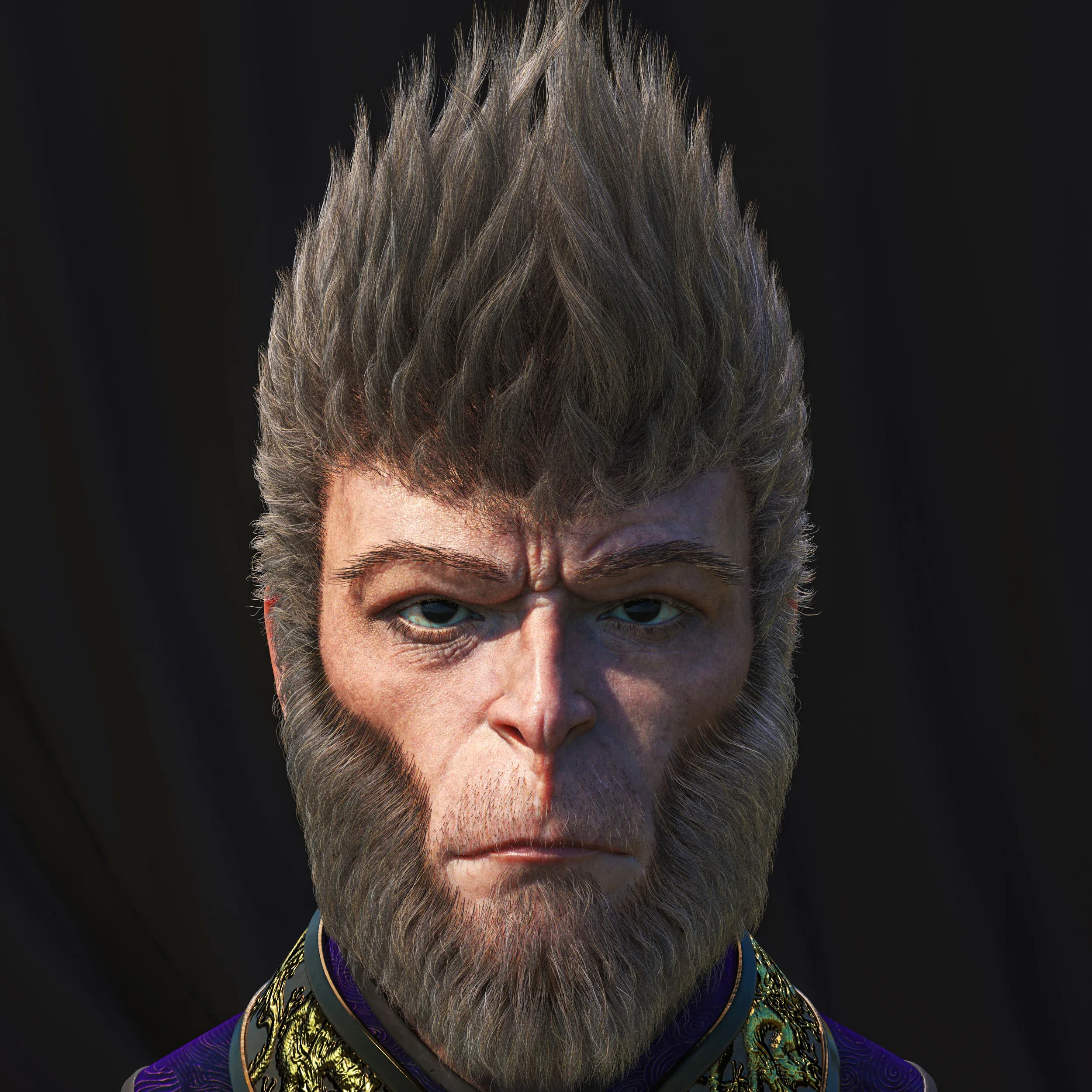BLACK MYTH WUKONG HEAD DESIGN TUTORIAL - FlippedNormals